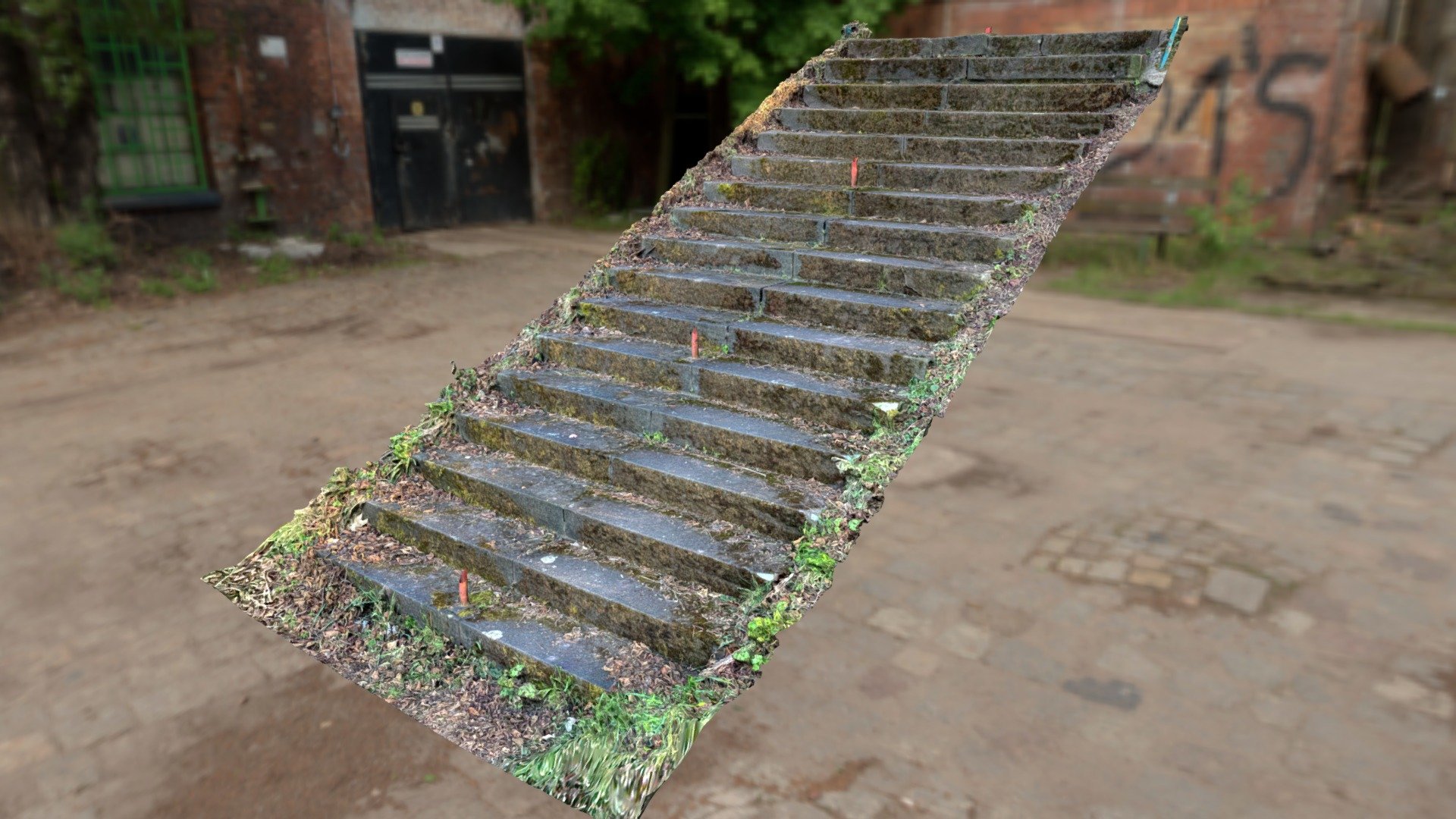 old stairs - Download Free 3D model by SPLEEN VISION (@spleen.vision ...
