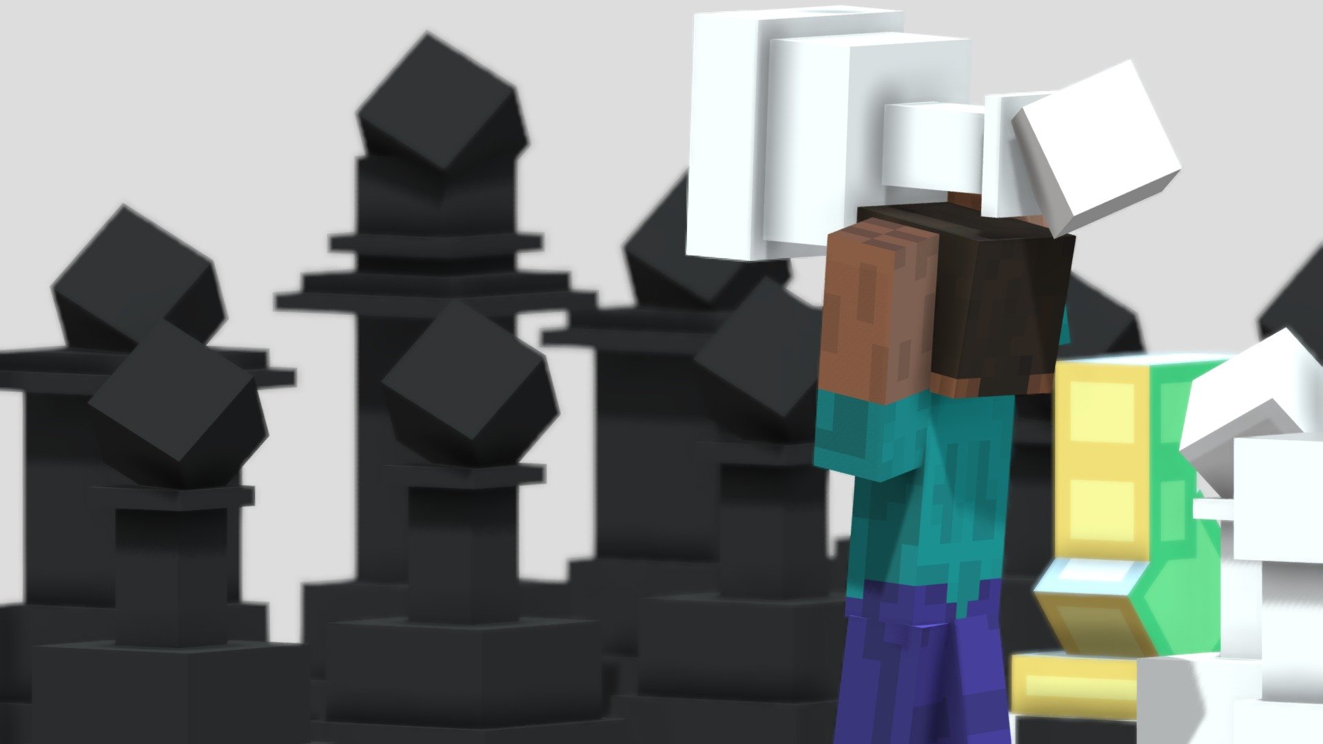 Mega Chess - 3D model by CoolPixelpro [59ff358] - Sketchfab