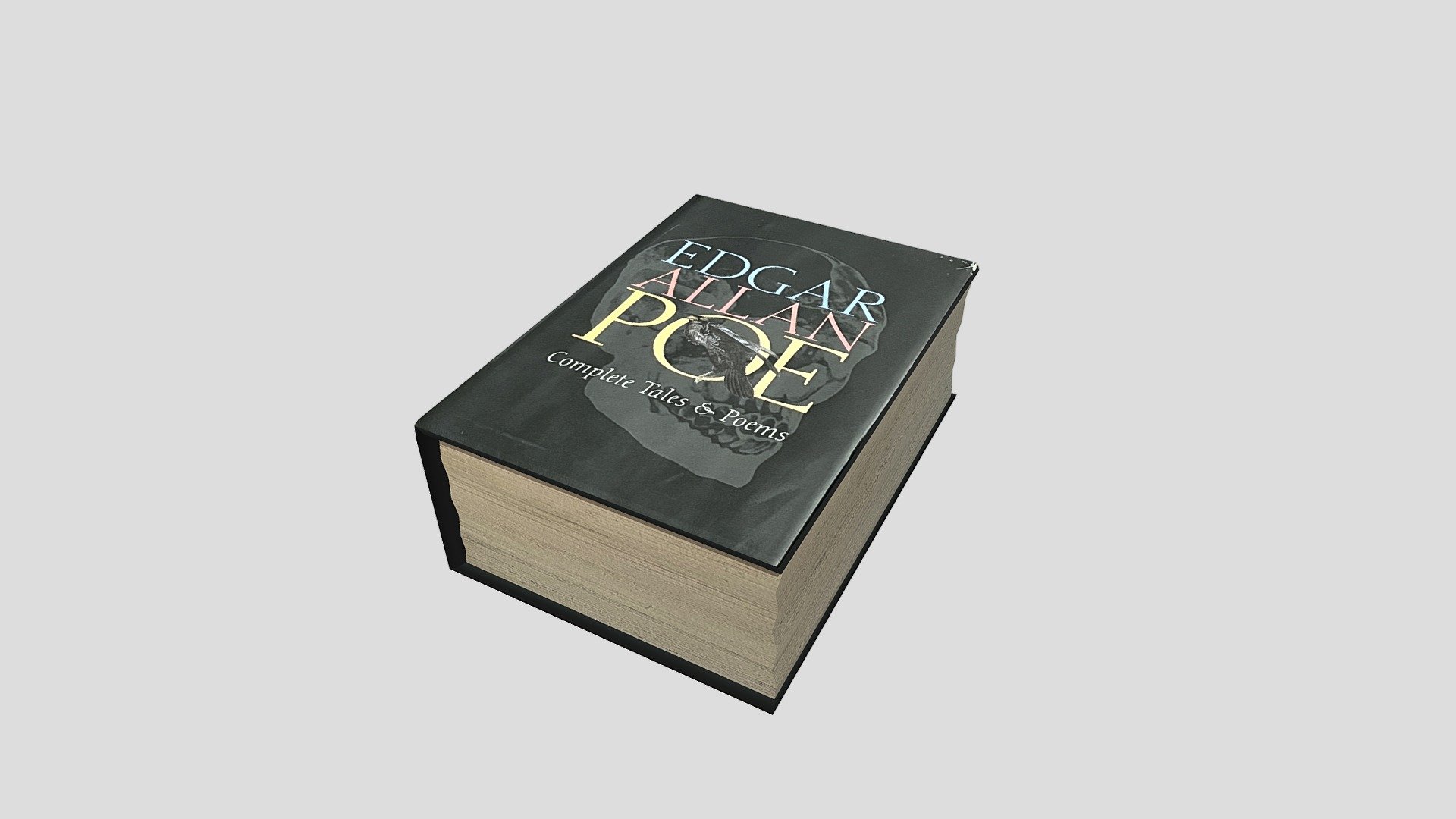 Edgar Allen Poe: Complete Tales & Poems (Closed) - 3D model by cassy ...