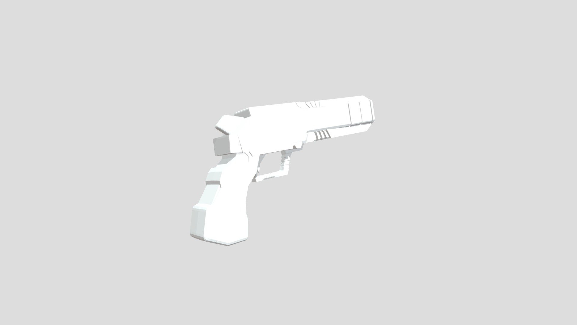 Futuristic Gun Model - Download Free 3D model by Wafl (@elyburke825 ...