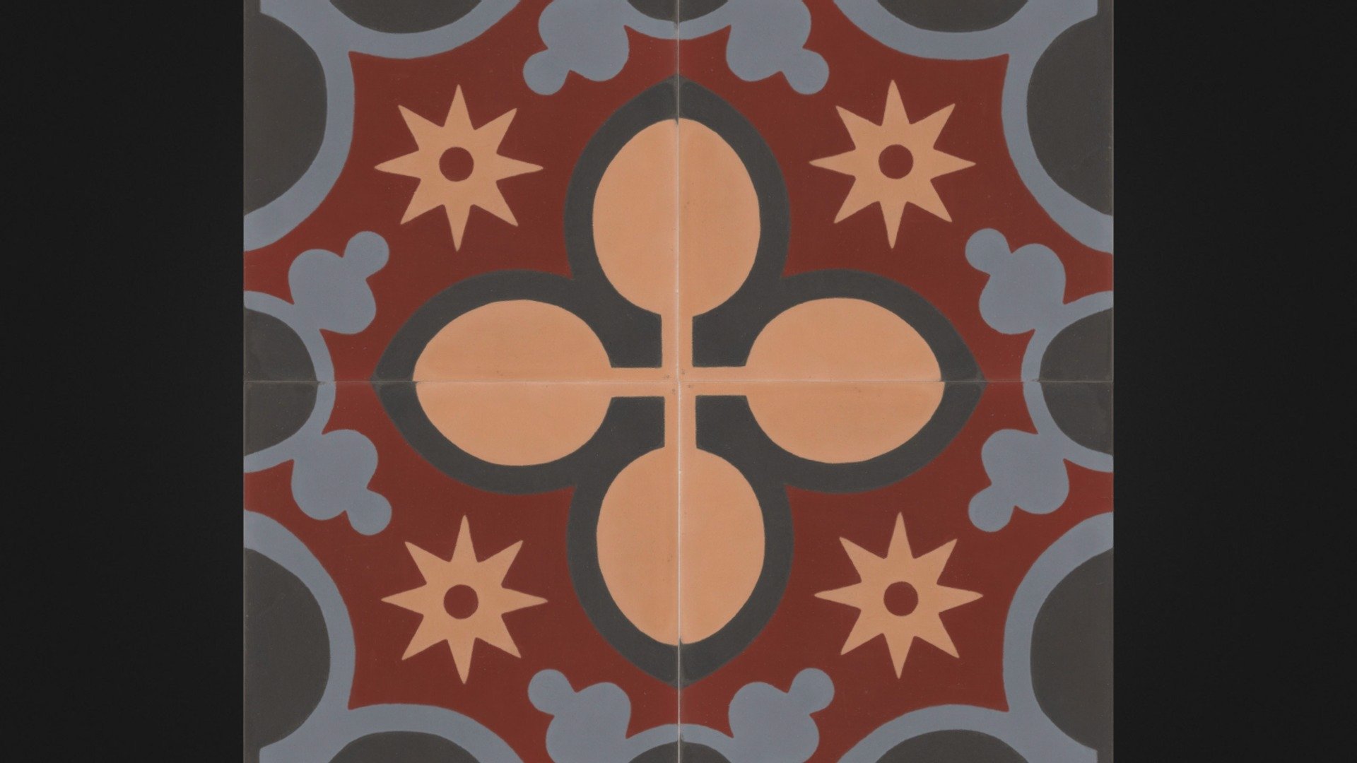 Alba- Moroccan tile - 3D model by Cerames [5APFFR3] - Sketchfab
