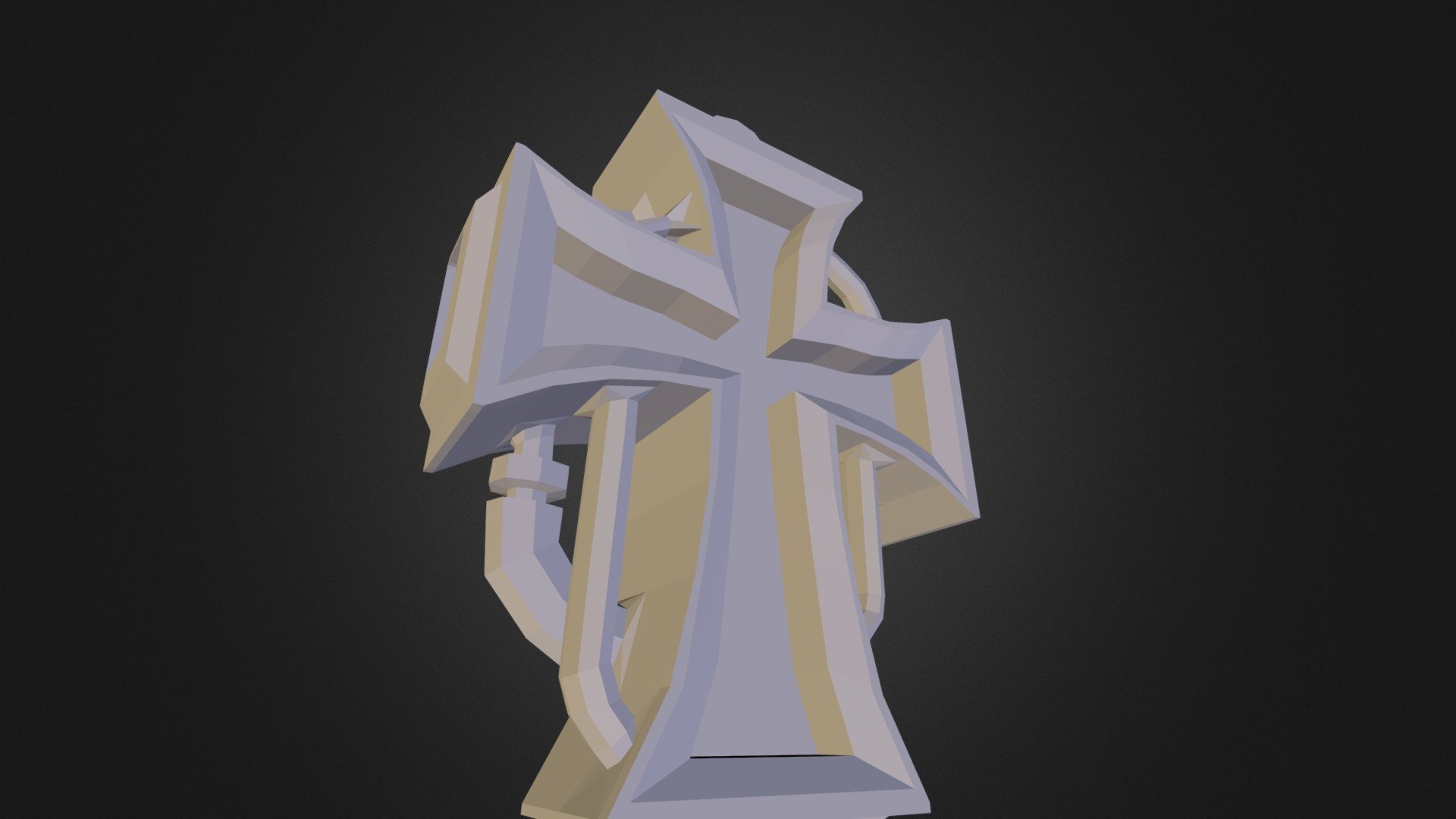 steampunk cross - 3D model by Chaitanya Krishnan (@chaitanyak) [5ZOAGH8 ...