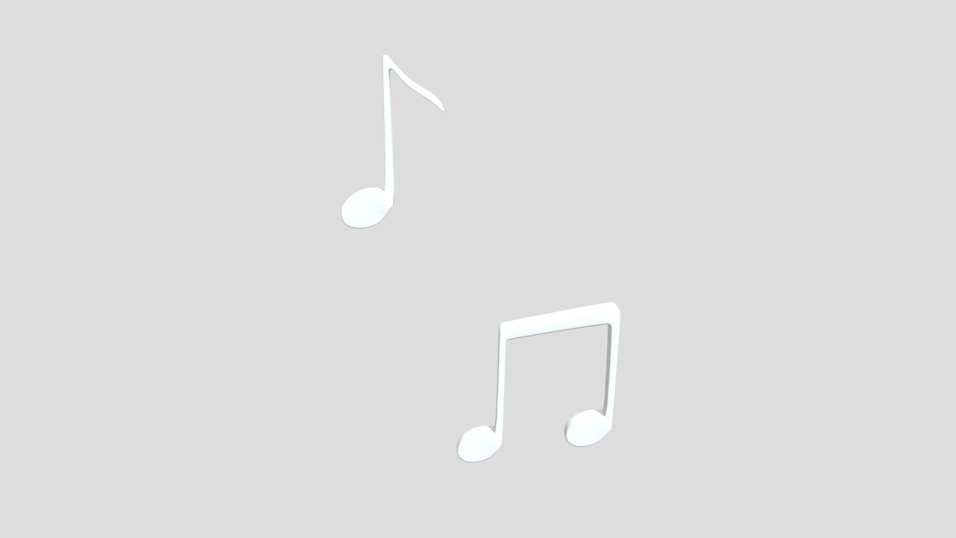 Musical Note - Download Free 3D model by xianyu140 [5a00d87] - Sketchfab