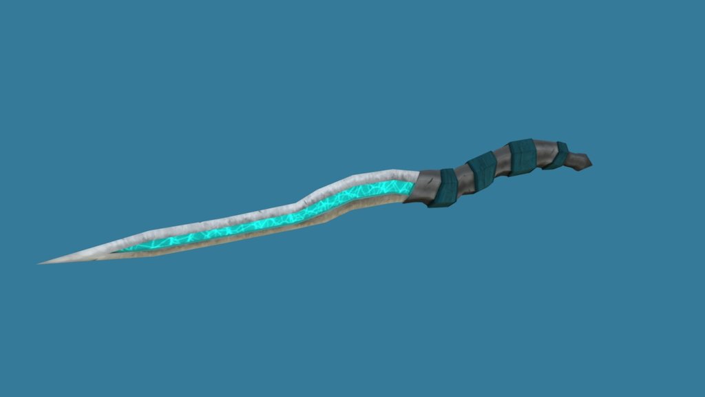 Ice Dagger - 3D model by Squidinatree [5a0130b] - Sketchfab