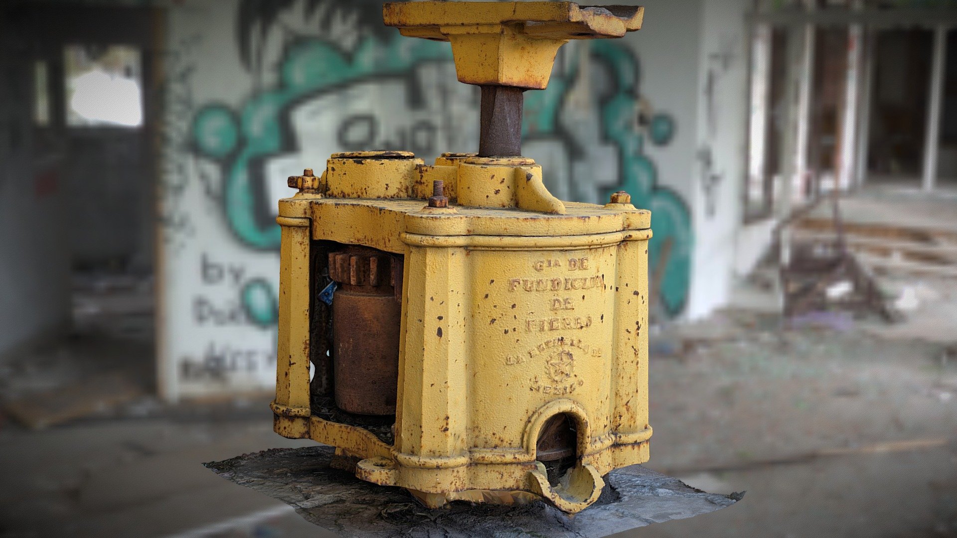 Old iron melting machinery - Download Free 3D model by Real View ...