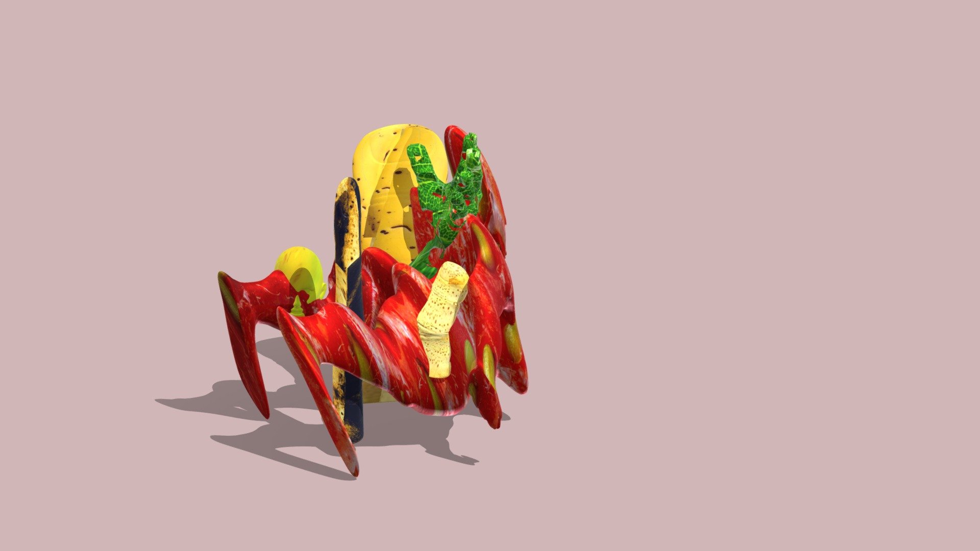 Growl - 3D model by isabellec. [5a09615] - Sketchfab