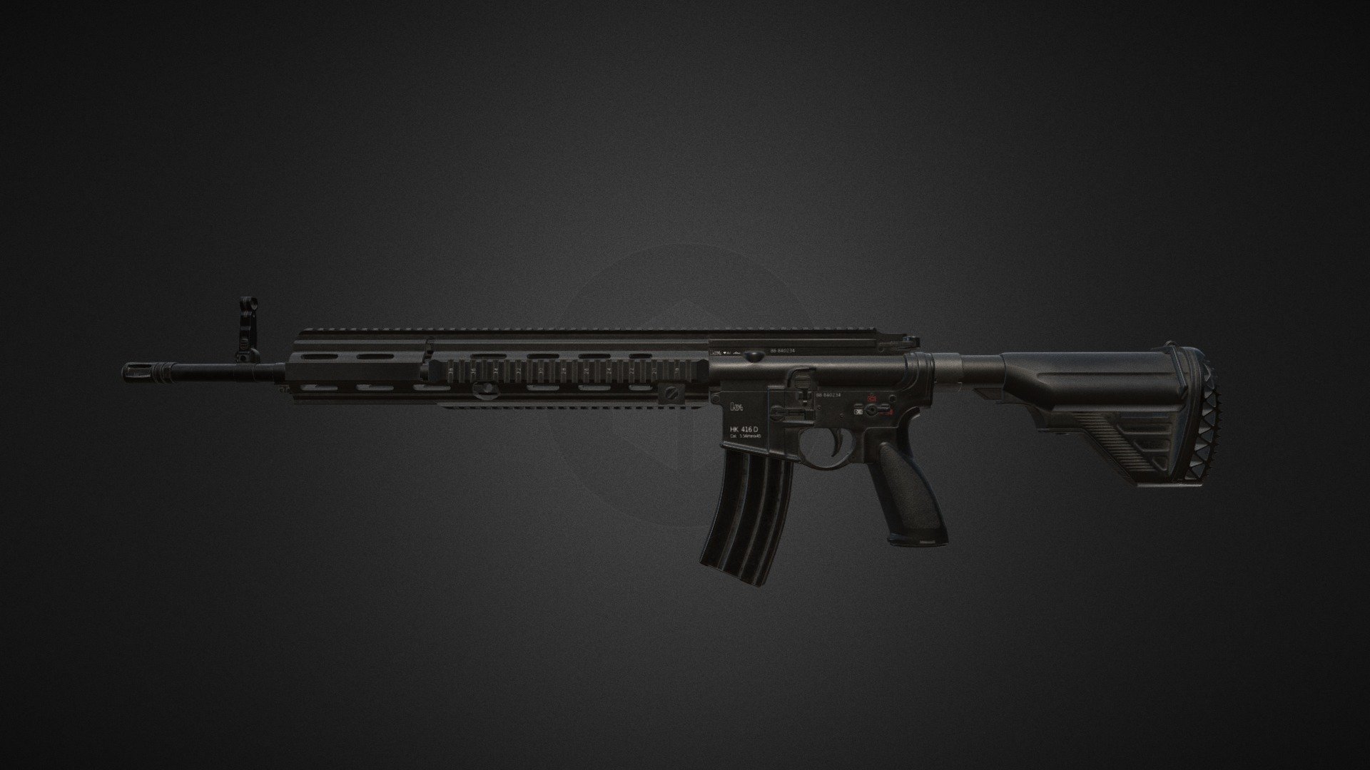 HK 416 - 20" - 3D model by Jbn0s0rus [5a0ac9f] - Sketchfab