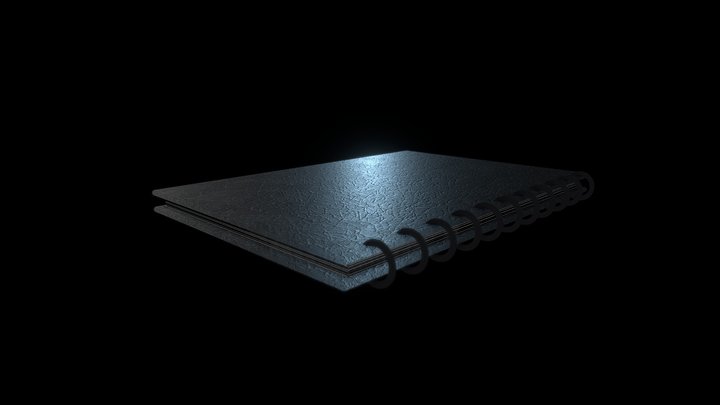 Notebook 3D models - Sketchfab