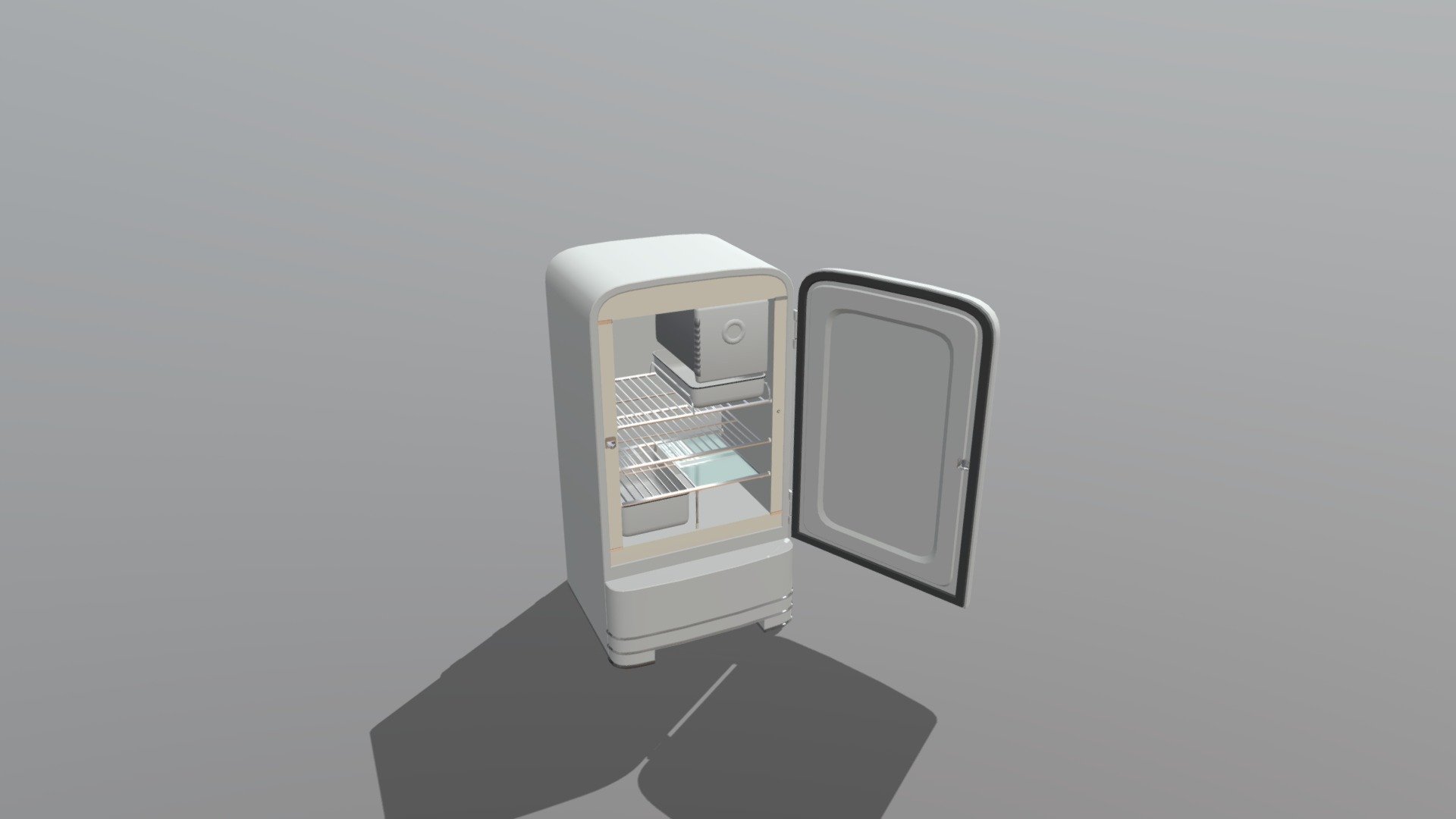 USSR Fridge - Download Free 3D model by LongLight [5a0ba46] - Sketchfab