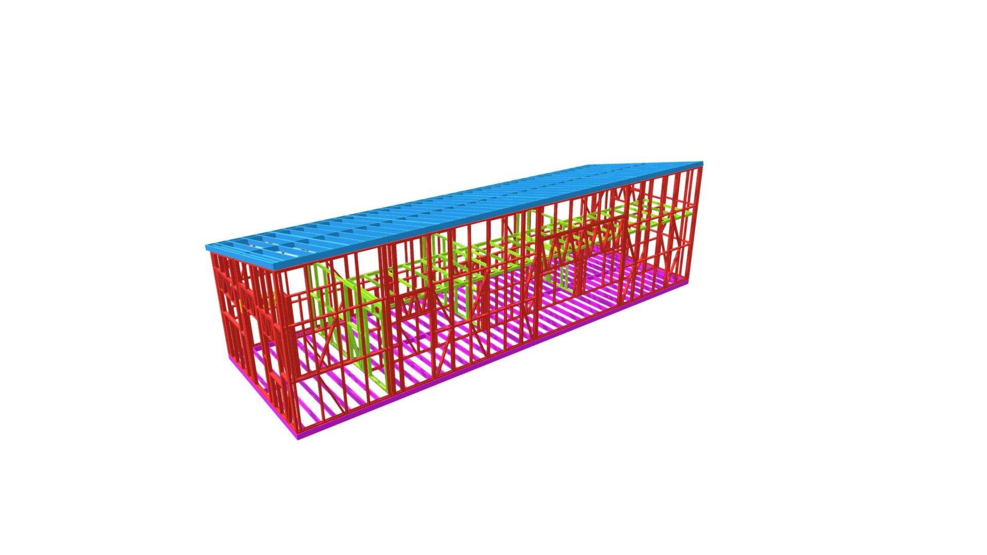Matt Beals-CabinREV3 - 3D model by Steel Frames Direct & Go Tiny Frame ...