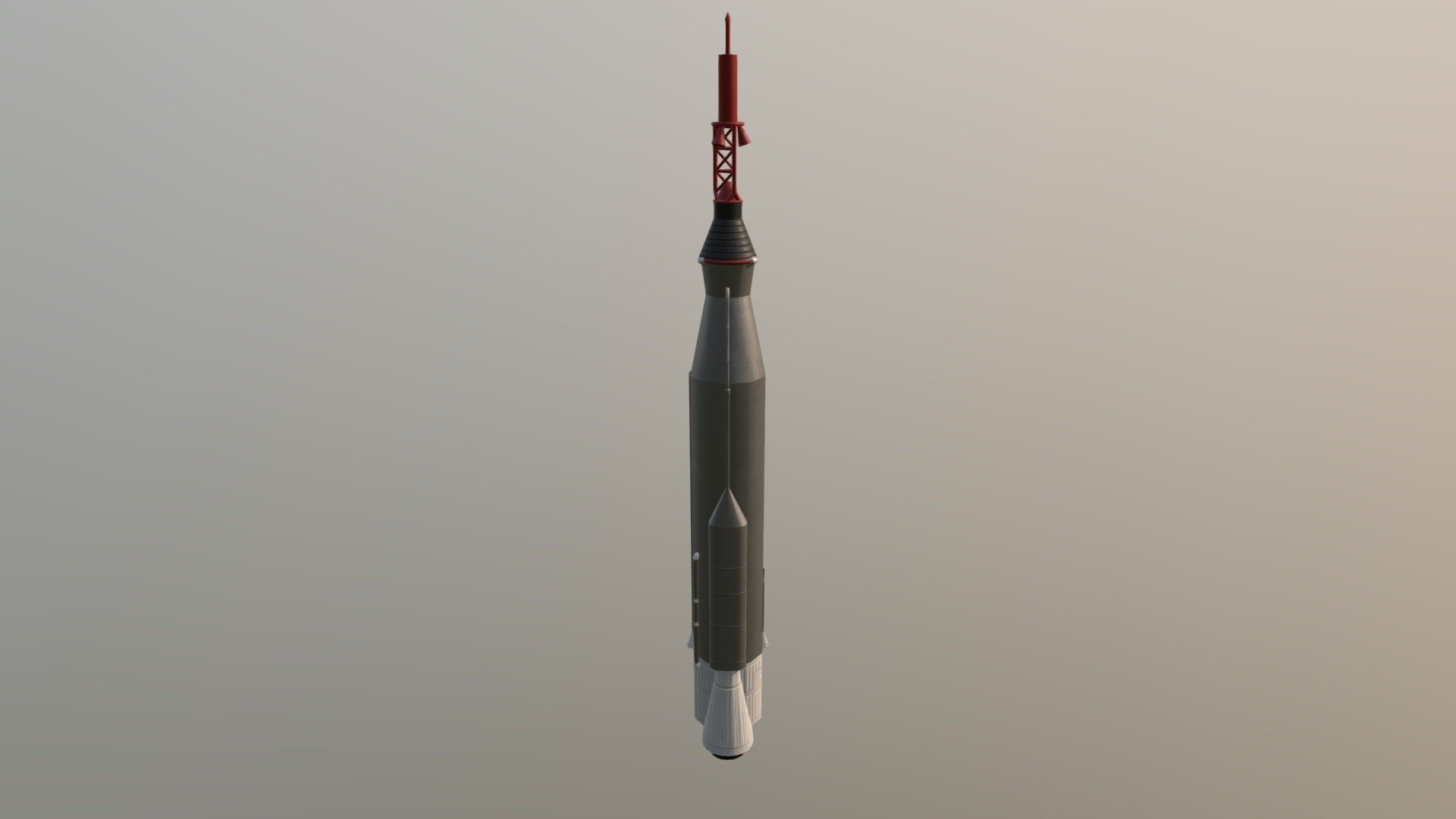 Atlas-LV Rocket - 3D model by kerbo [5a0daad] - Sketchfab