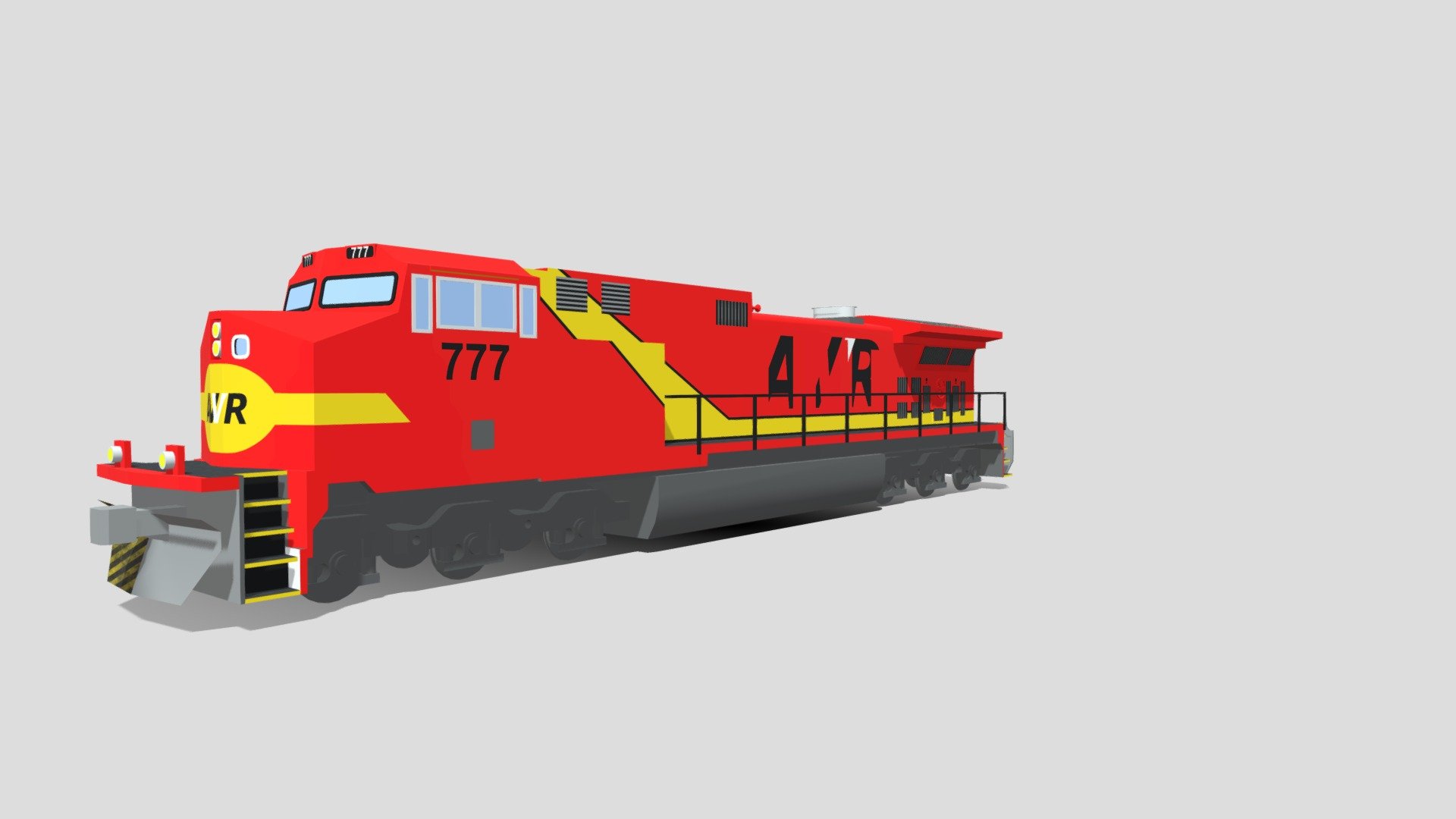 awvr 777 Unstoppable - Download Free 3D model by zairiq zairiq ...