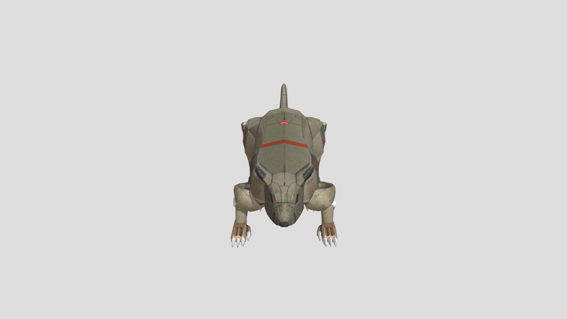 Rattrap the Robotic Rat - Download Free 3D model by ...