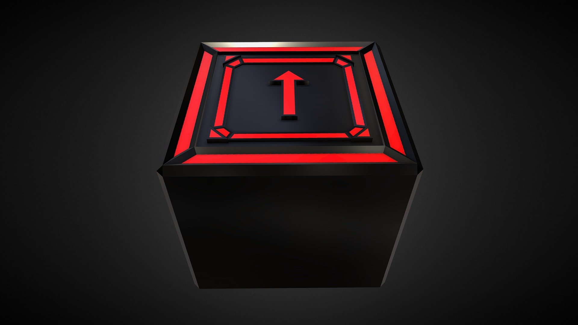 Cube signage - Download Free 3D model by Lancelot.Dignon [5a0fb1c ...