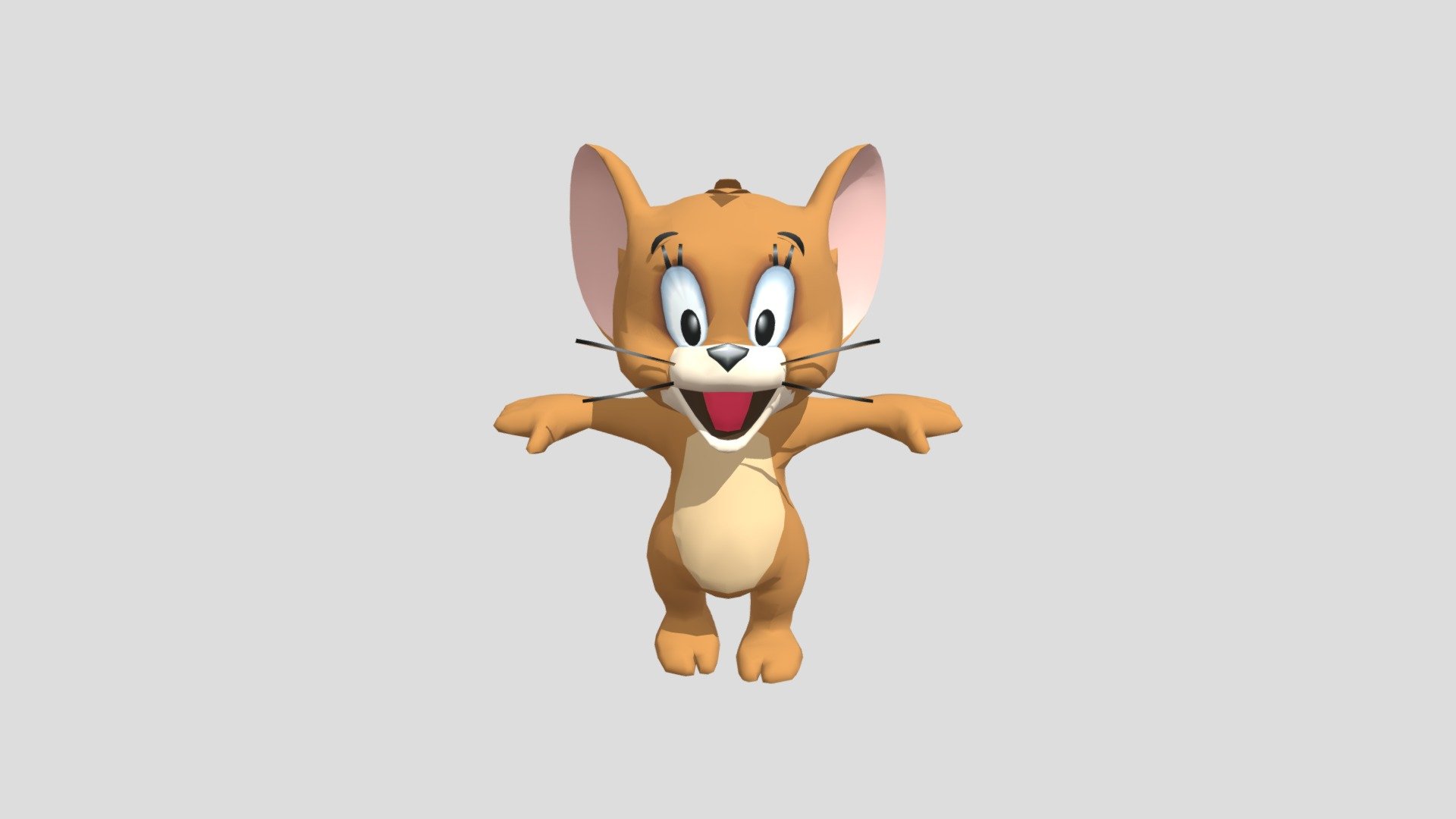 Jerry - Tom And Jerry - Download Free 3D model by AidanYT55Twt ...