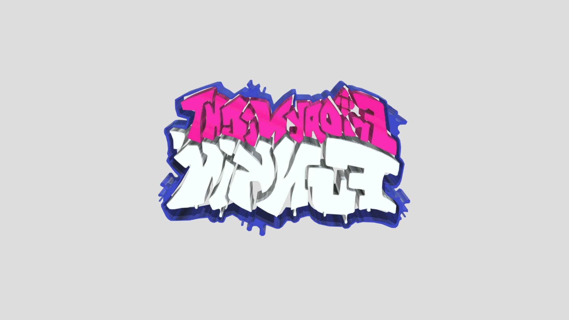 Friday Night Funkin Logo - Download Free 3D model by showbizchannel224 ...