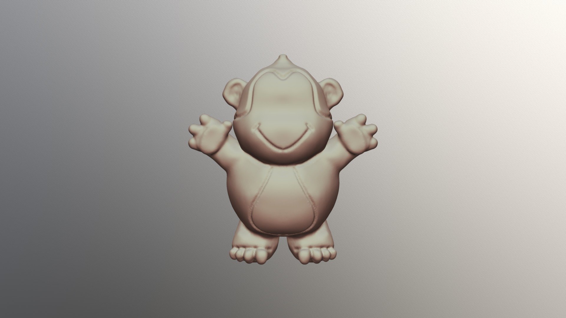 Monkey Sculpt 0819 19 - 3D model by csehz [5a111ca] - Sketchfab