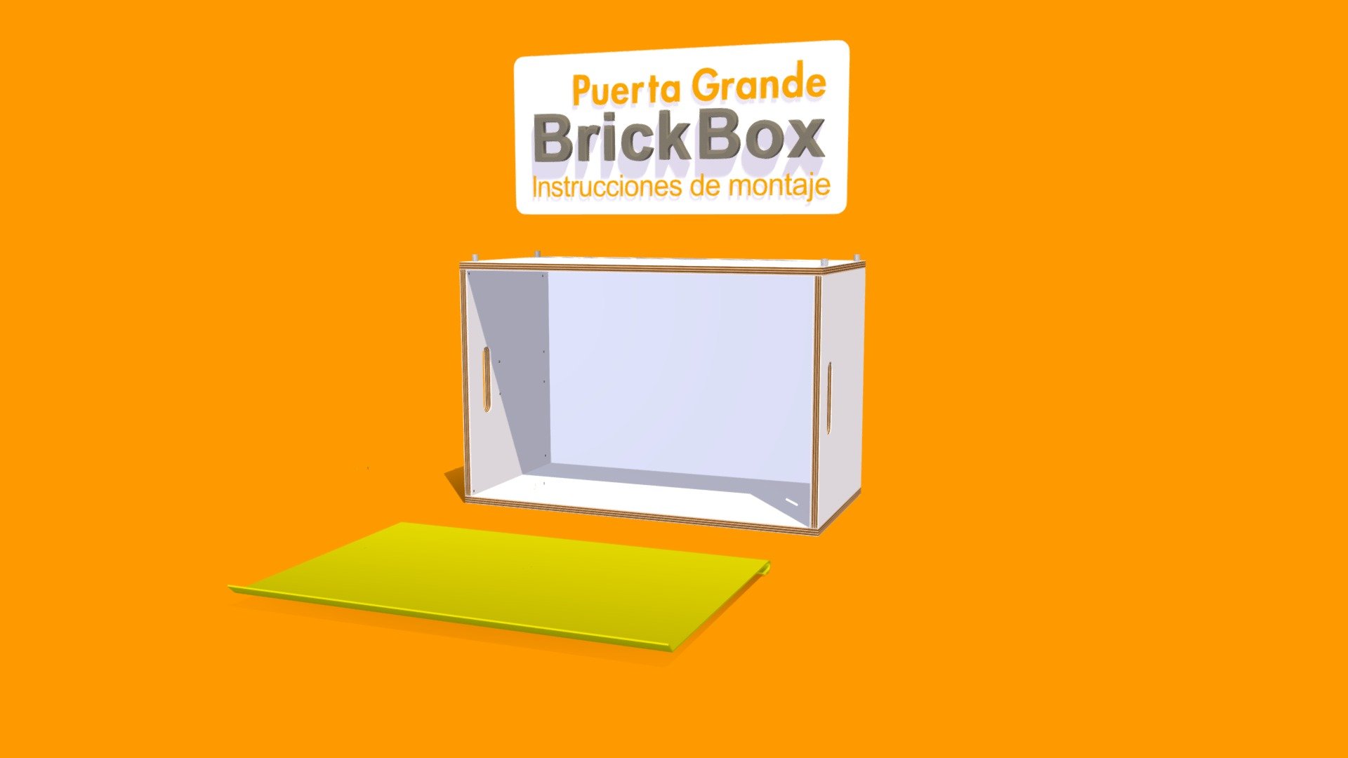 Brix Box G 030EspPuerta.c4d - 3D model by BrickBox [5a11688] - Sketchfab
