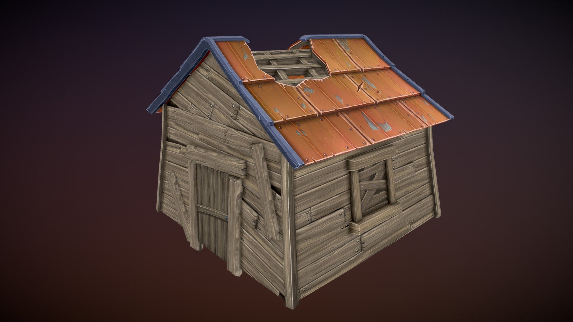 Shack - 3D model by dfarisi [5a122a7] - Sketchfab