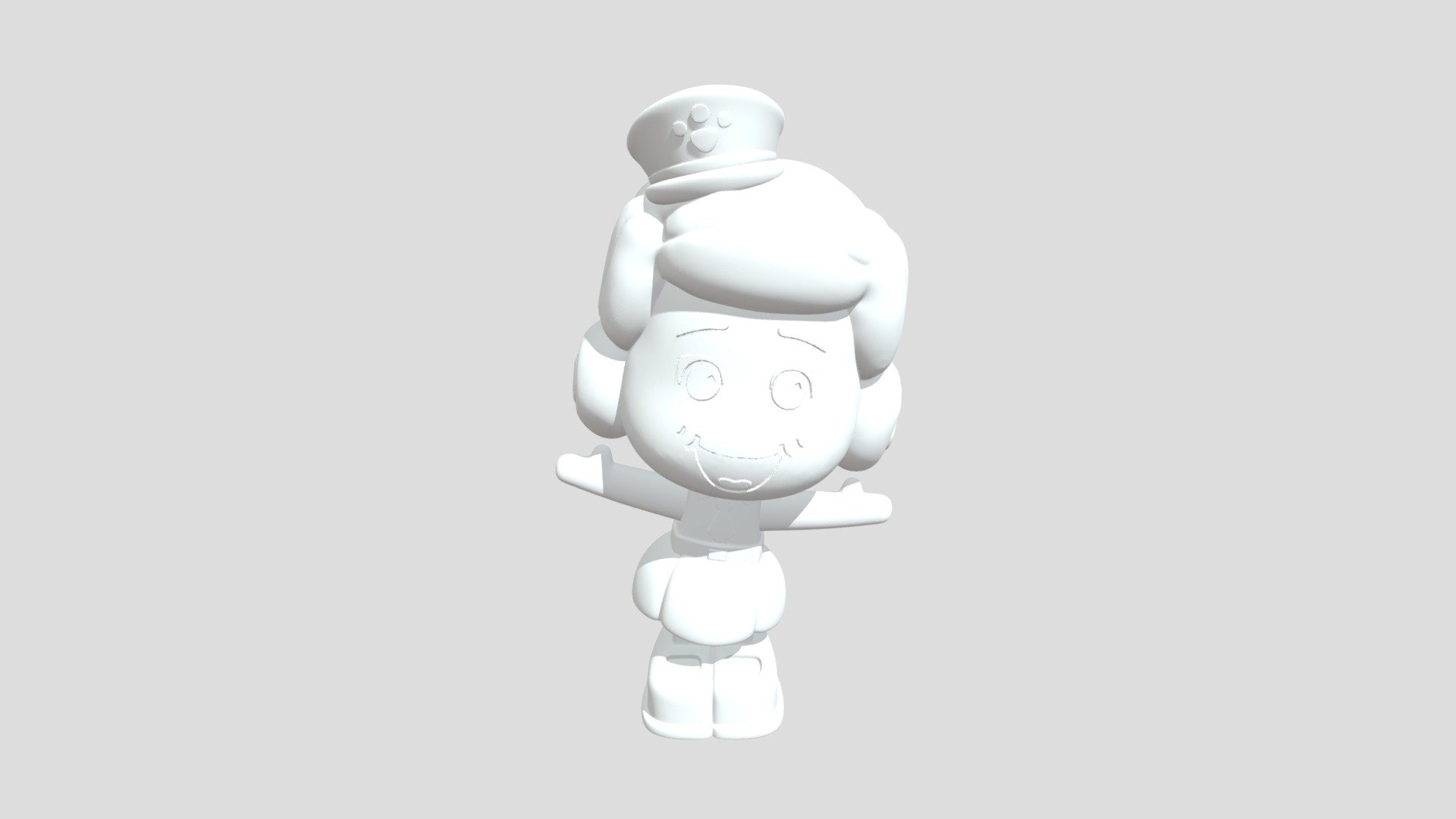 Officer Giggle - Download Free 3D model by Modelguy99 [5a132ed] - Sketchfab
