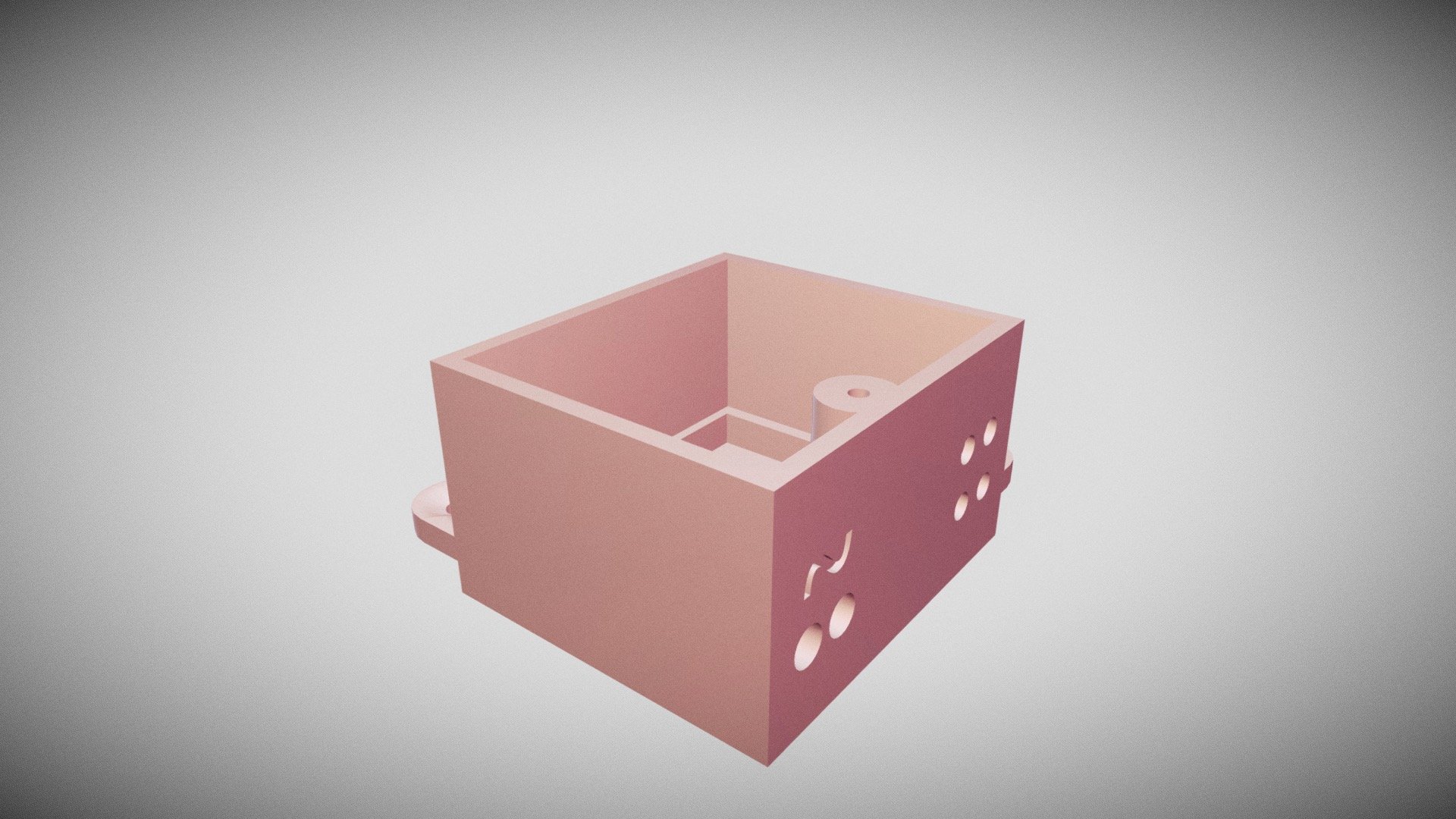 5v DC Powerbrick Enclosure-V2 - 3D model by dutchbird [5a1382a] - Sketchfab