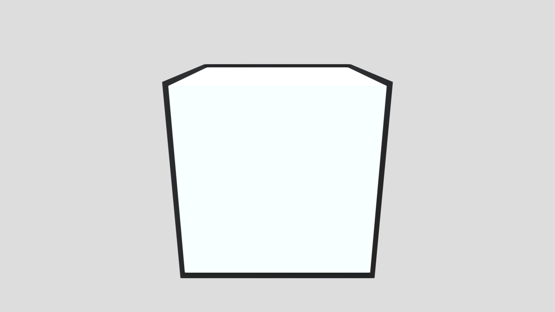 Stylized outline on Cube - Download Free 3D model by WillBourke ...