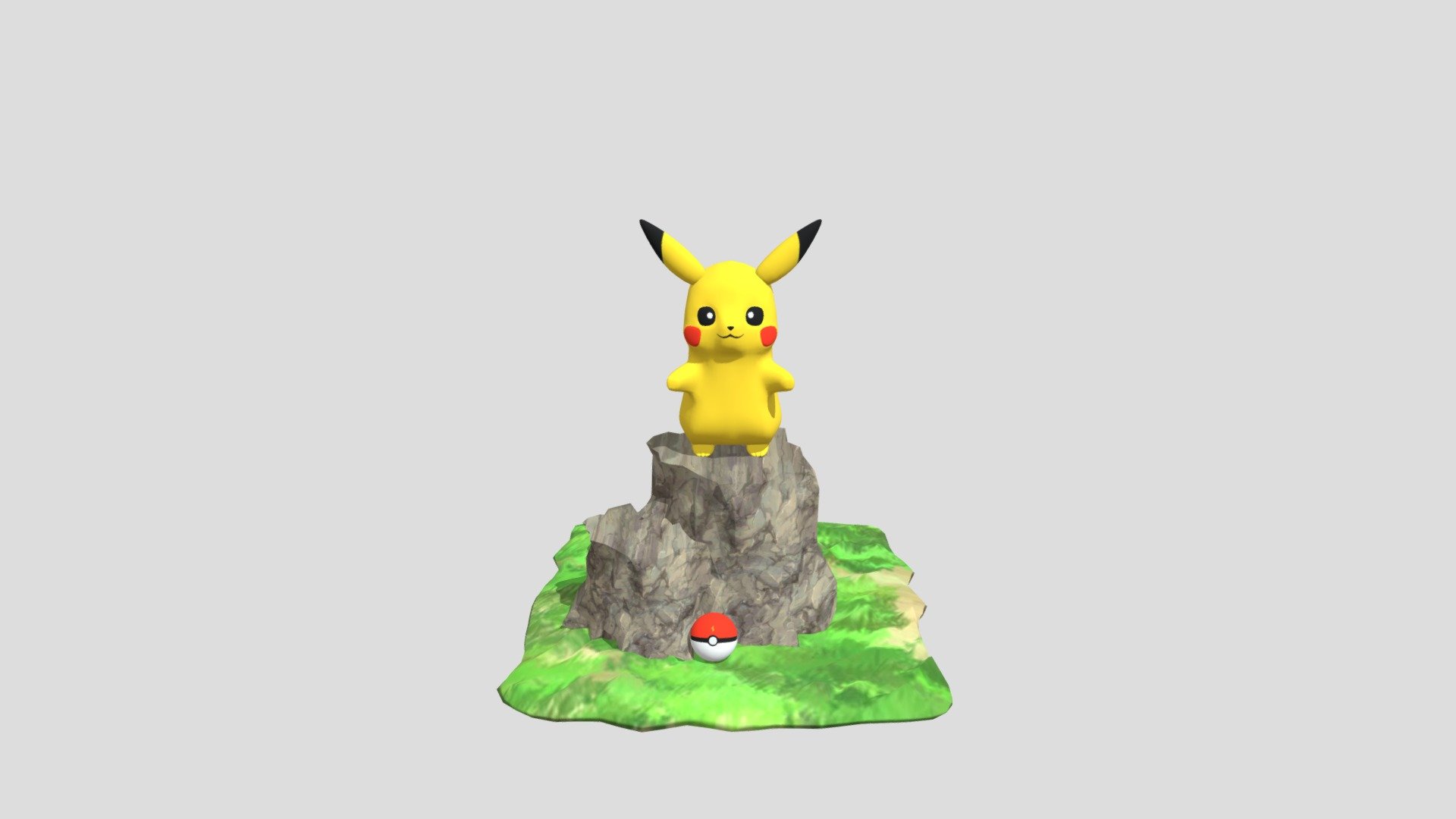 Pikachu - 3D model by Jan_05 [5a1833a] - Sketchfab
