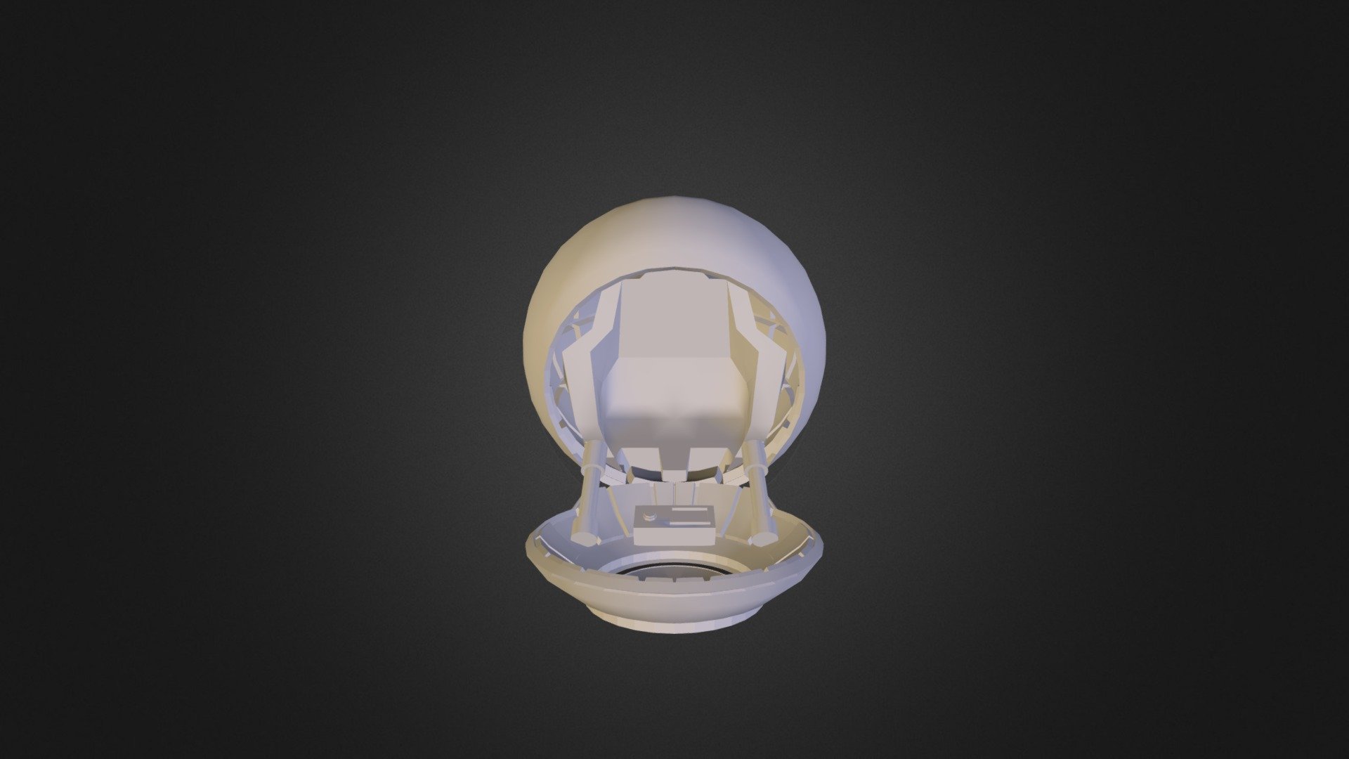 sayan pod.3DS - 3D model by camaleonhell [5a184b9] - Sketchfab