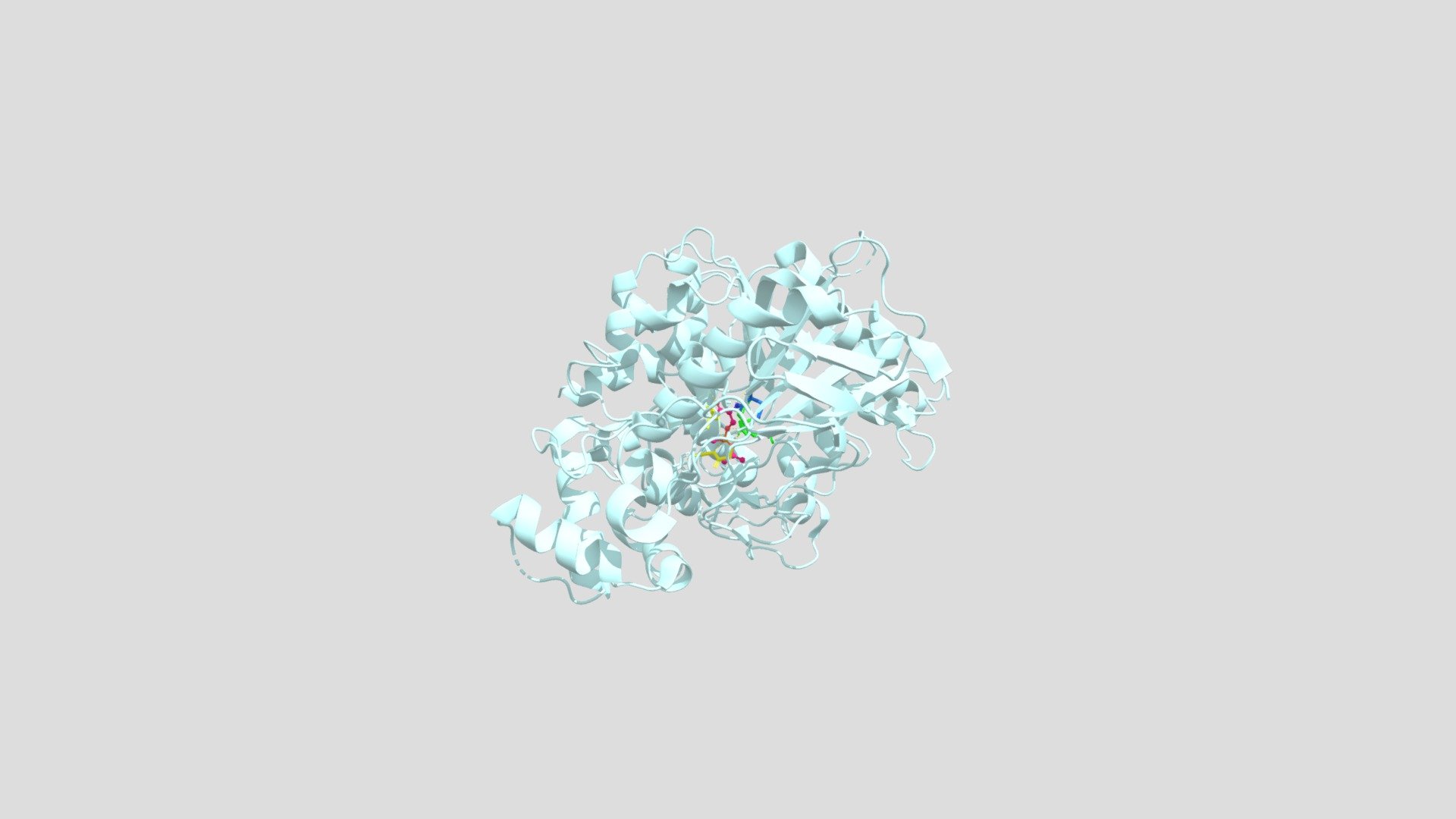 Acetylcholinesterase and Sarin interaction - 3D model by heidiellis67 ...