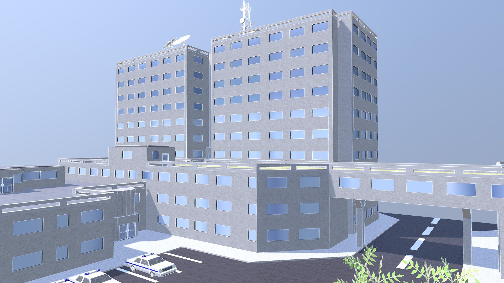 police station - Download Free 3D model by mamont nikita ...