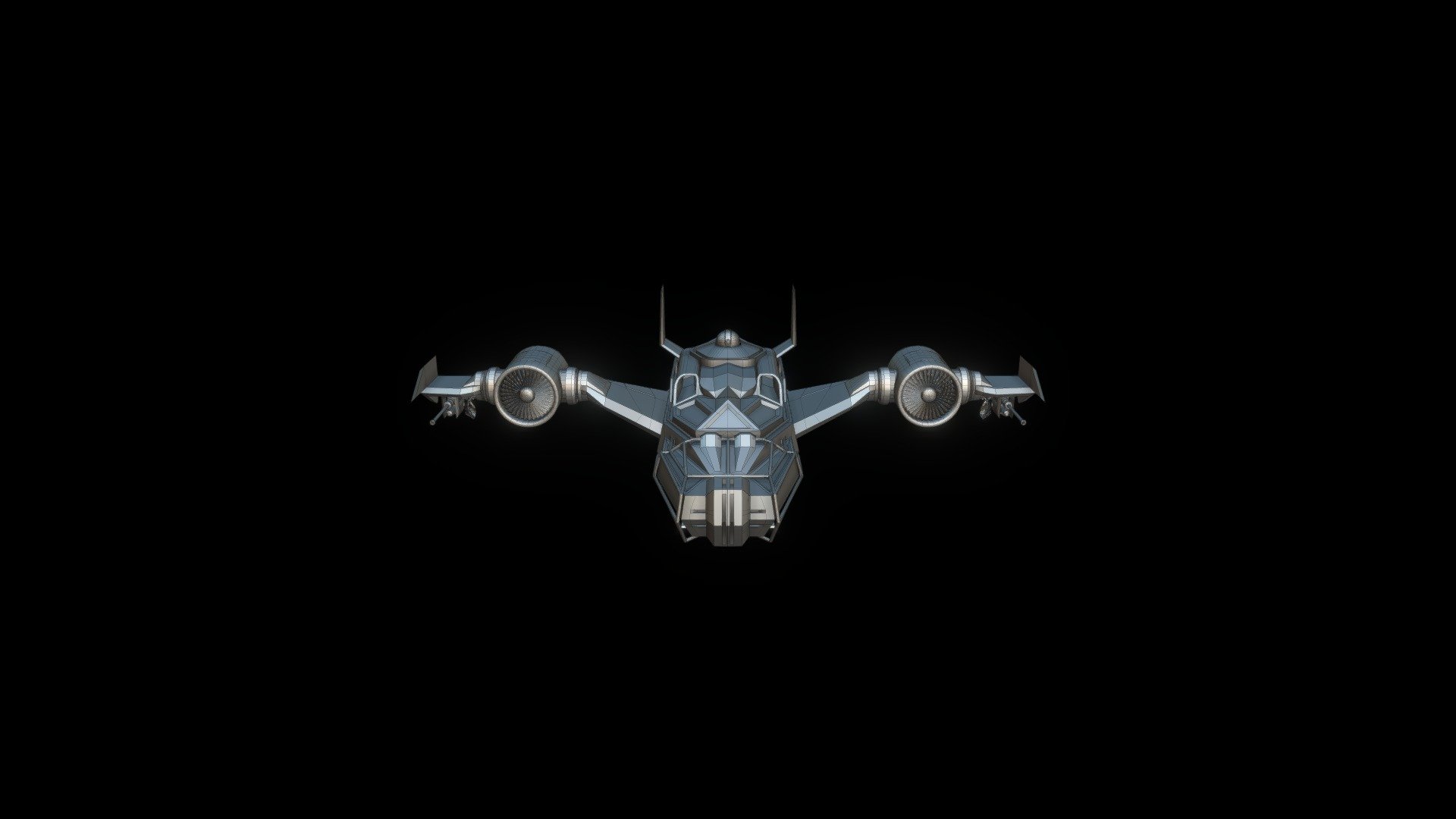 MUV Transport Aircraft - 3D model by plebianos [5a192b6] - Sketchfab