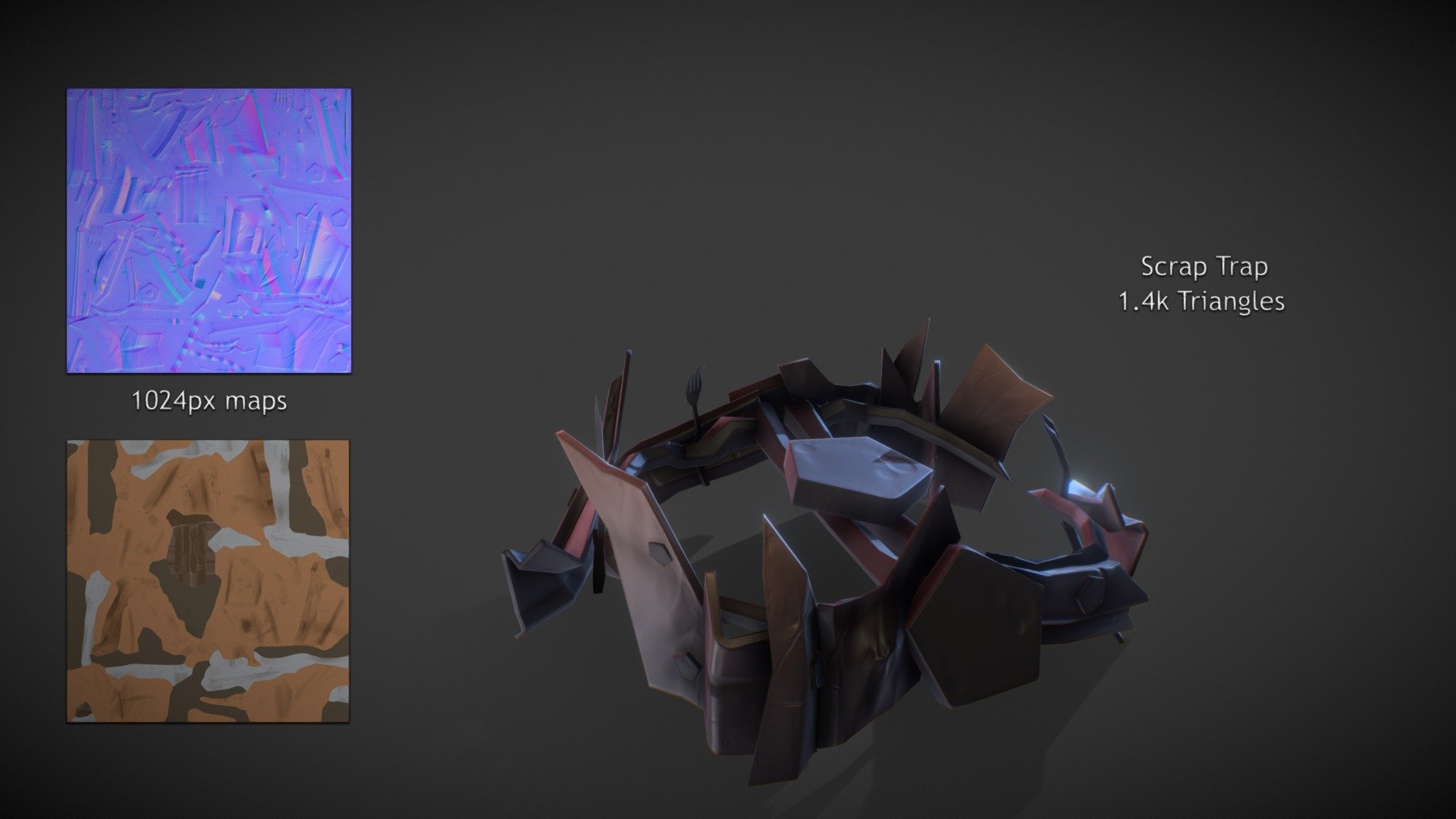 Scrap Trap - 3D model by VideoJames (@fuzion) [5a1a589] - Sketchfab
