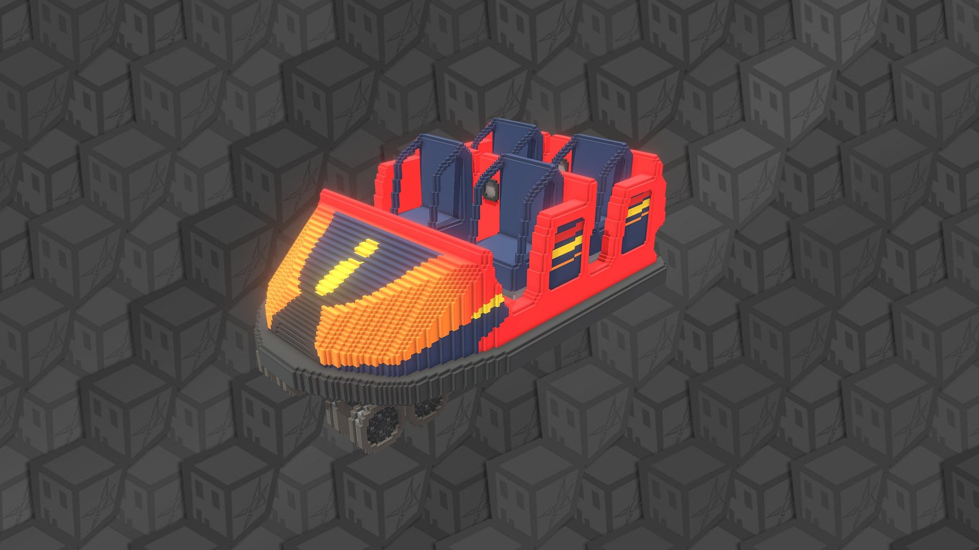 incredicoaster 64-bits - 3D model by zachrywilsn | nullblox ...
