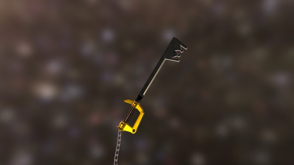 Redesigned Keyblade - 3D model by Harry (@15wgray) [5a1b467] - Sketchfab