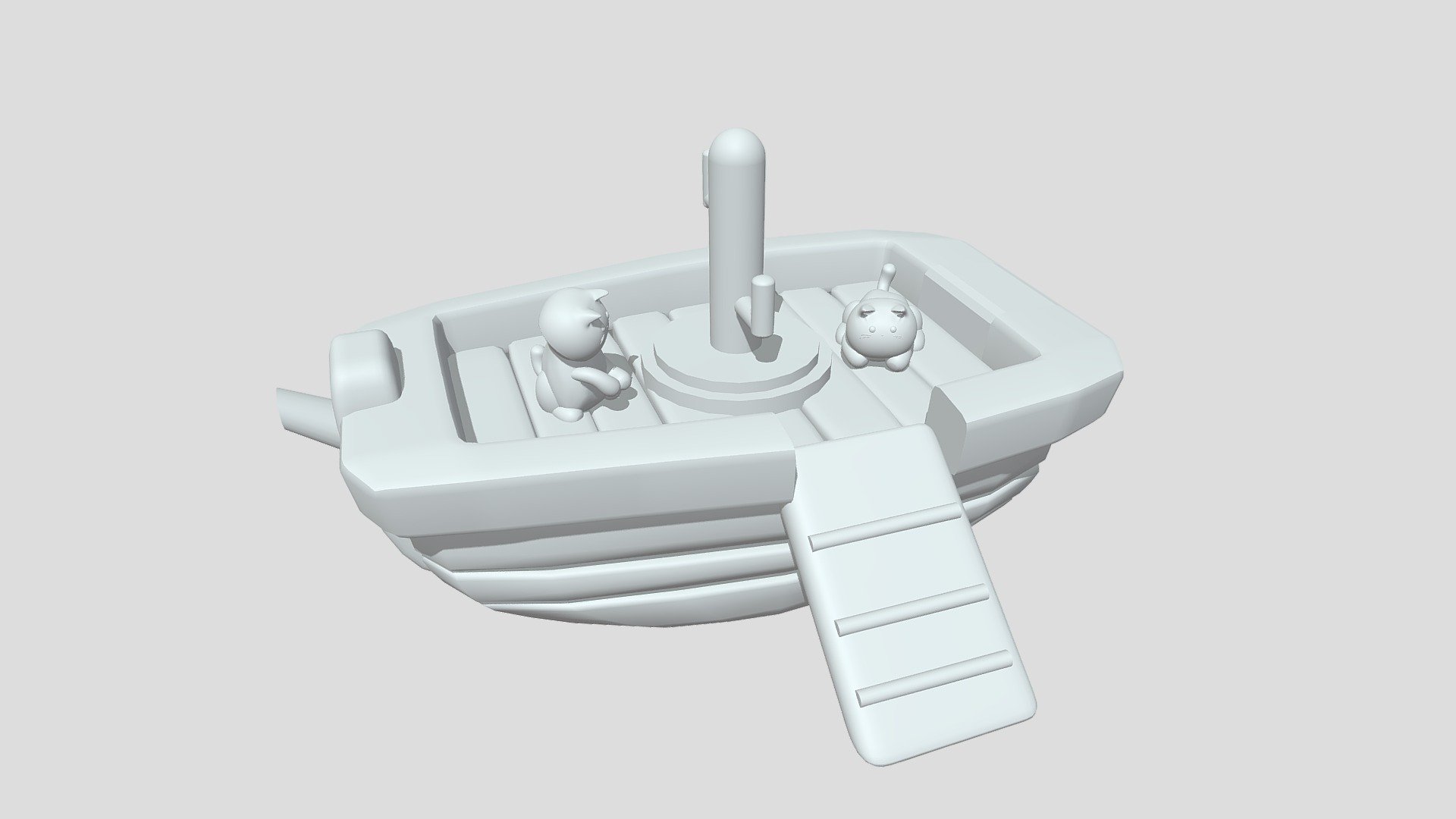 Toy boat - Download Free 3D model by nguyetanhh111 [5a1e217] - Sketchfab
