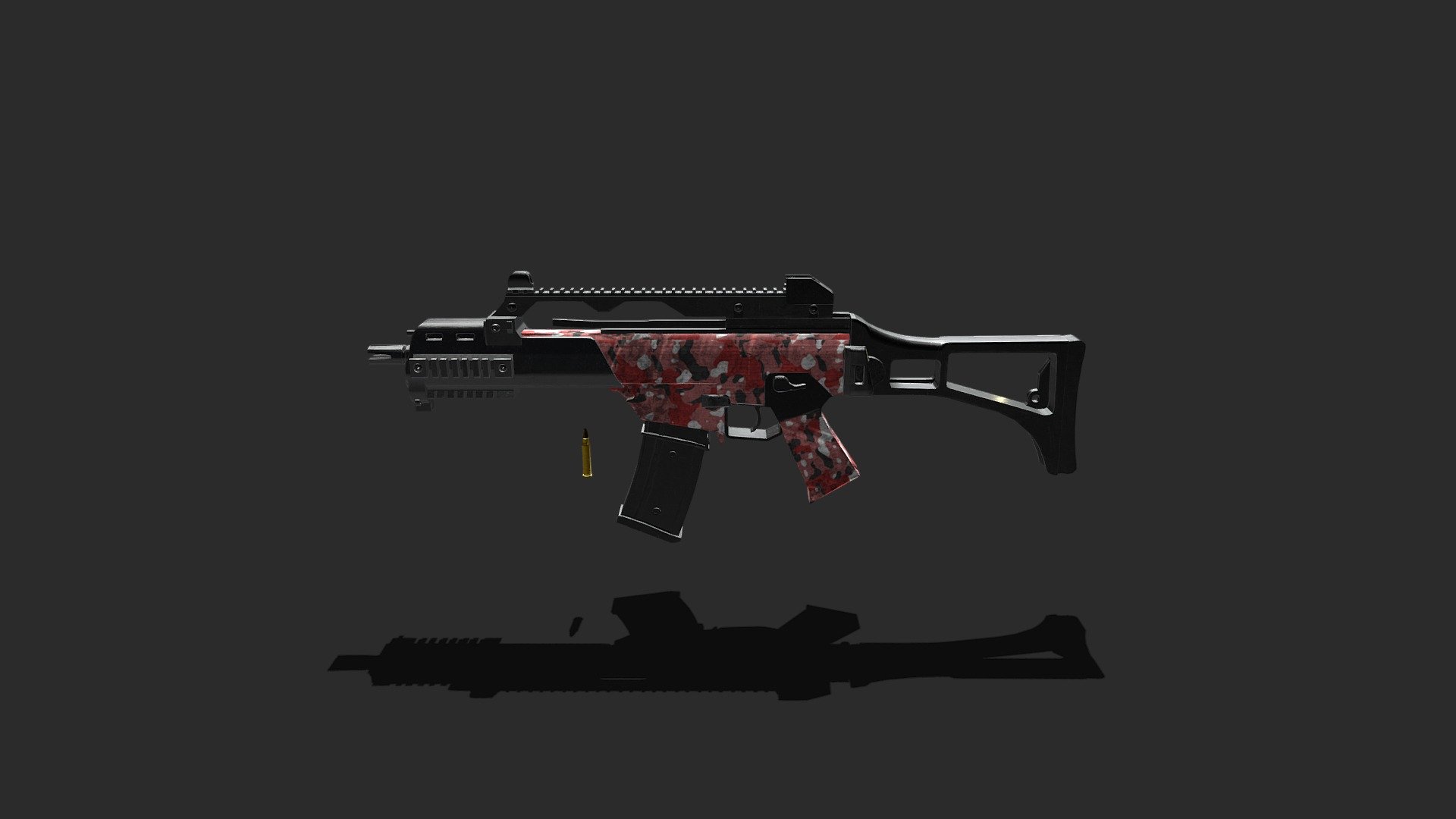 G36C - 3D model by Pablo Ballais (@pabloballais) [5a1ec14] - Sketchfab