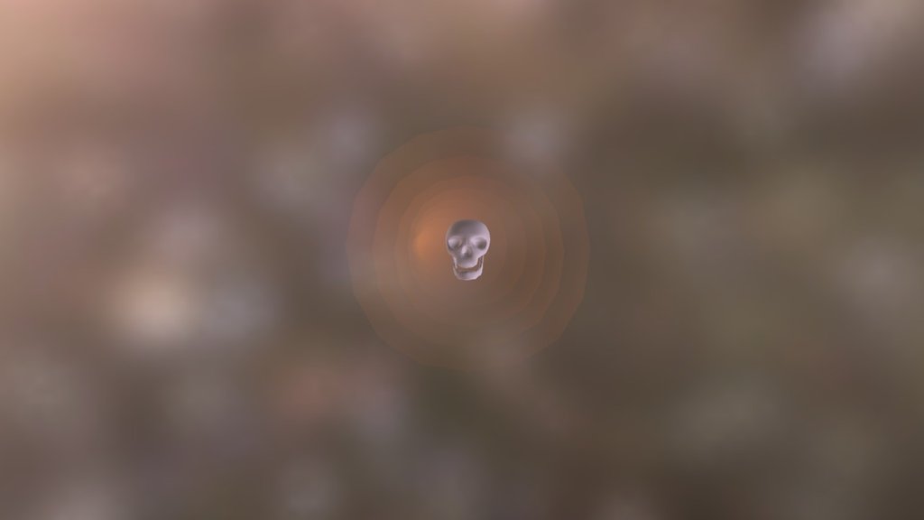 Floating Skull - 3D model by ChrisJLunn (@idlechris) [5a1fba3] - Sketchfab