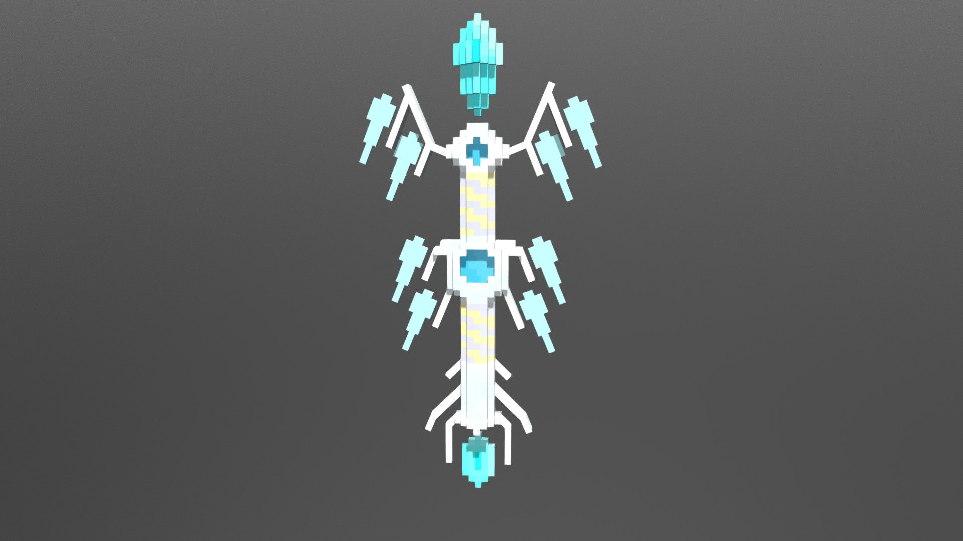 Blessed Staff - 3D model by Amythyst [5a20e7f] - Sketchfab
