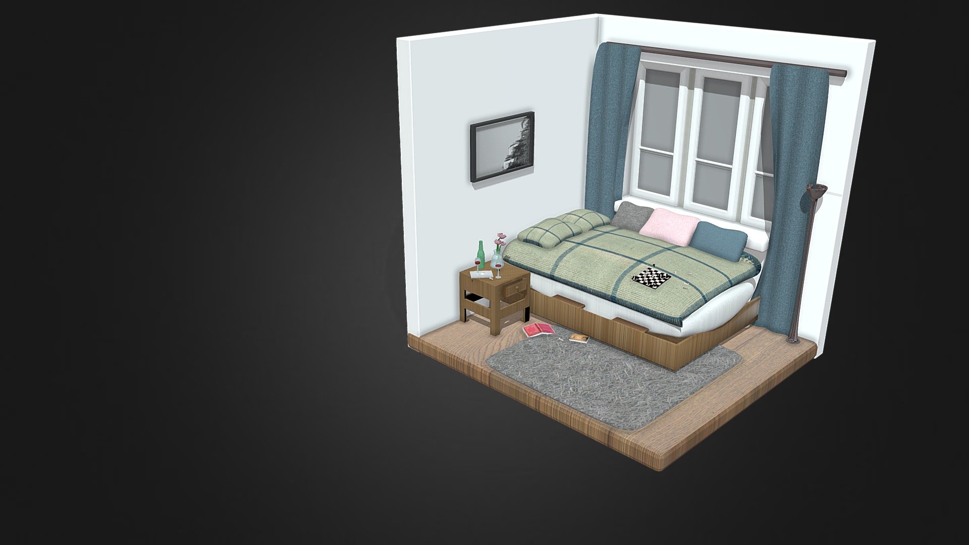 Isometric Room - Download Free 3D model by kandriasyan [5a259cf ...