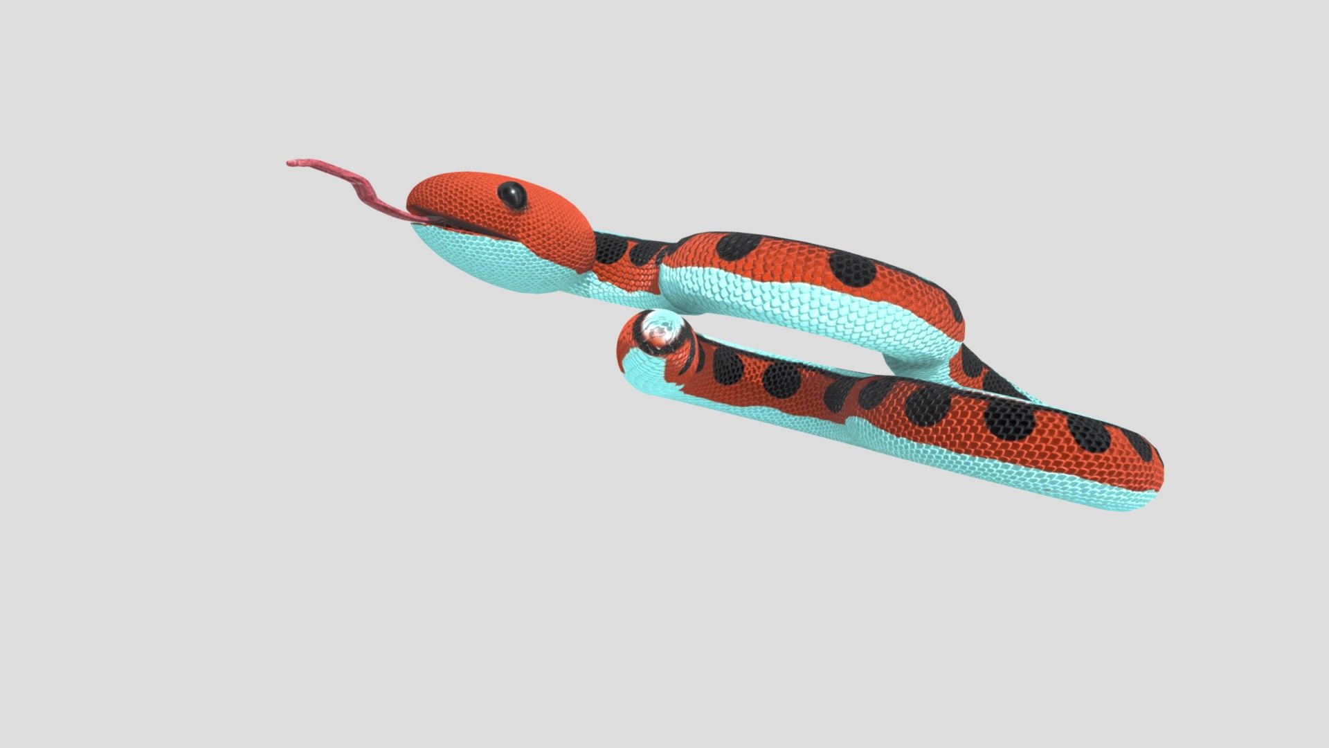Snake model - 3D model by hsang [5a26783] - Sketchfab