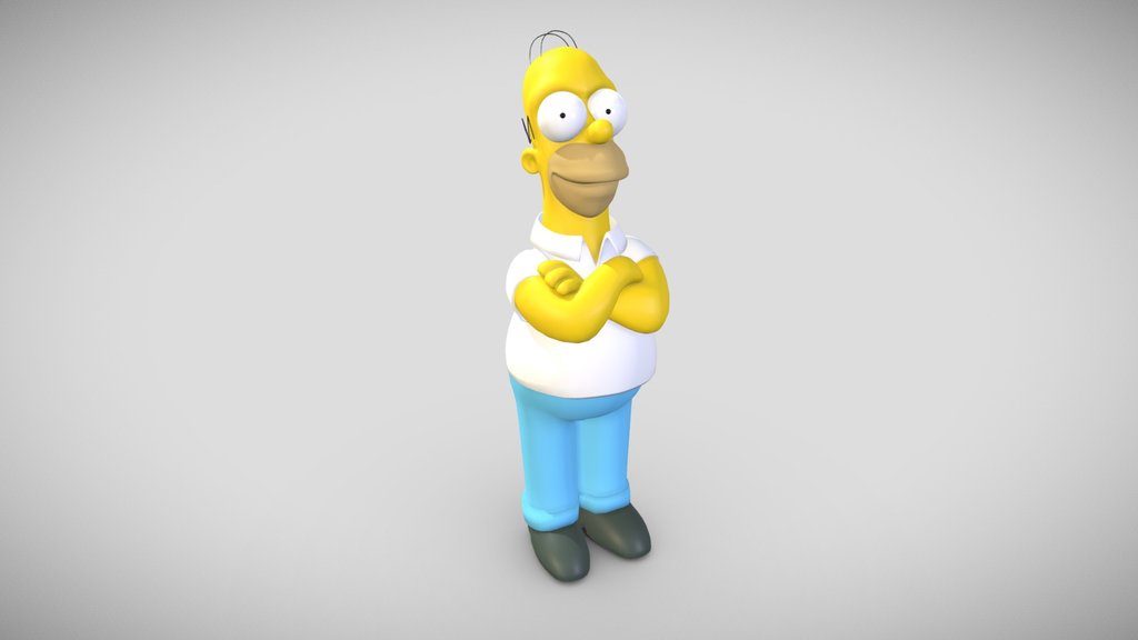 The simpsons - A 3D model collection by Melco007 (@David.Cormier ...