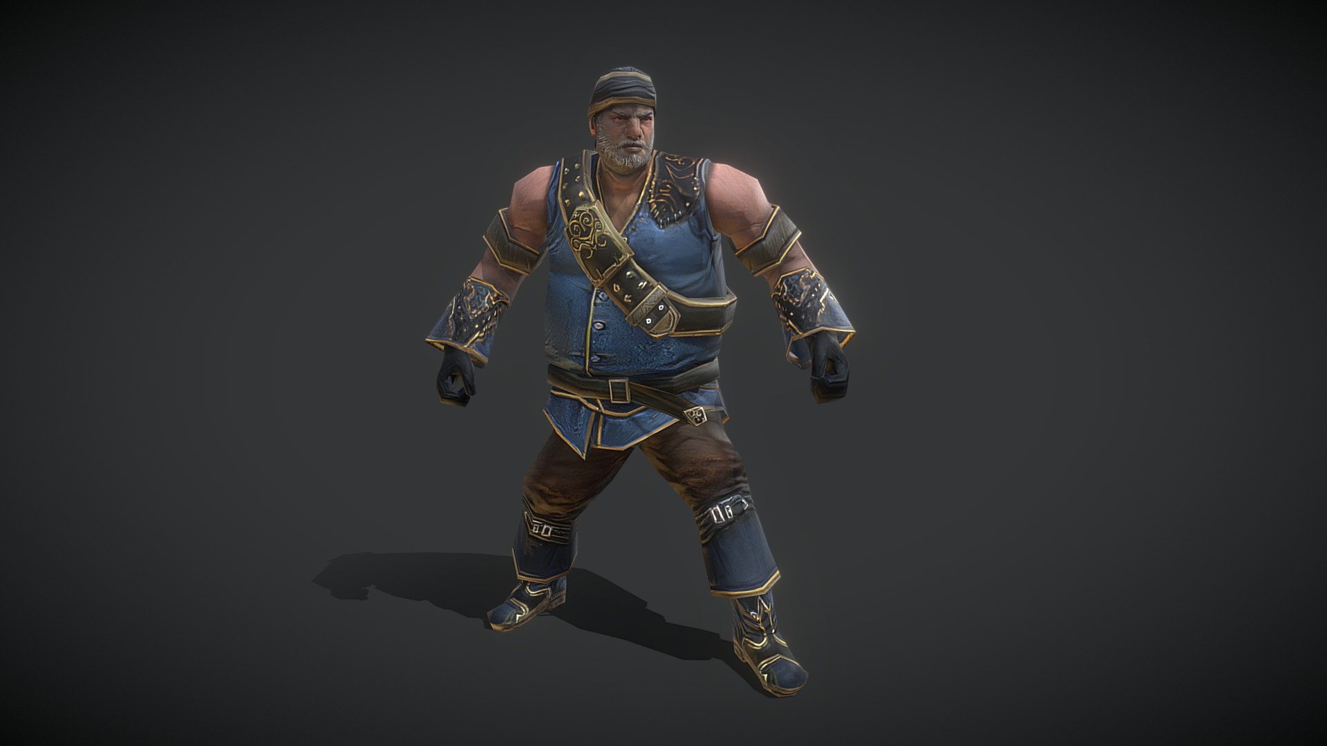 Pirate Big - 3D model by Tokiyoshi Takaya (@takayatokiyoshi) [5a293c4 ...