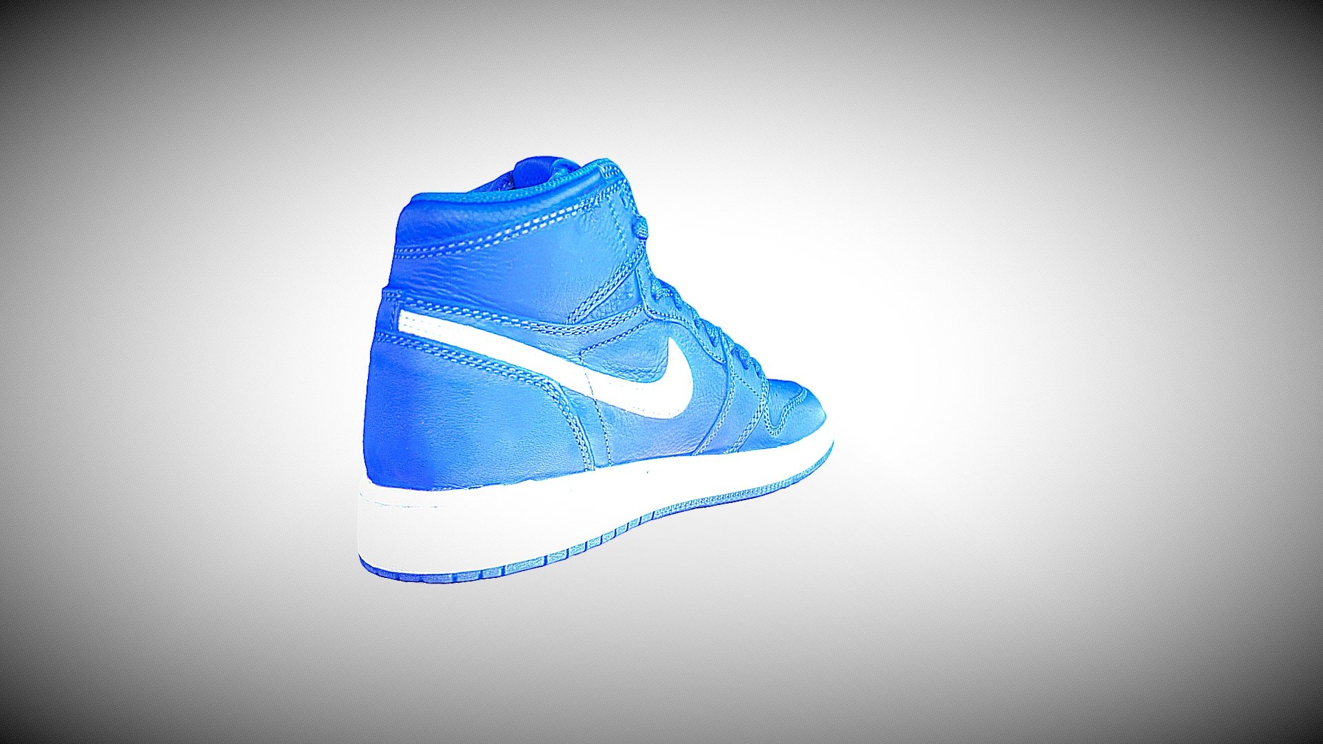 Nike Air Jordan Blue - 3D model by 3D Sneakers (@colleywolly) [5a29afb ...
