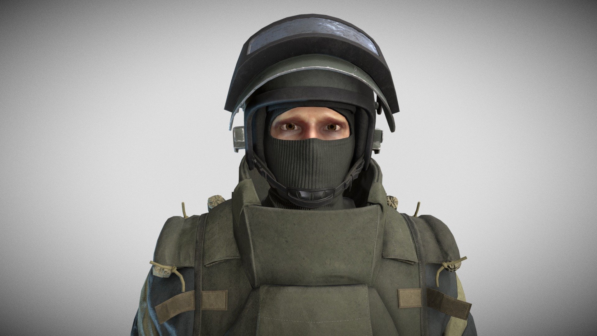 Russian Modern Soldier - Buy Royalty Free 3D model by alpenwolf (@alpen ...