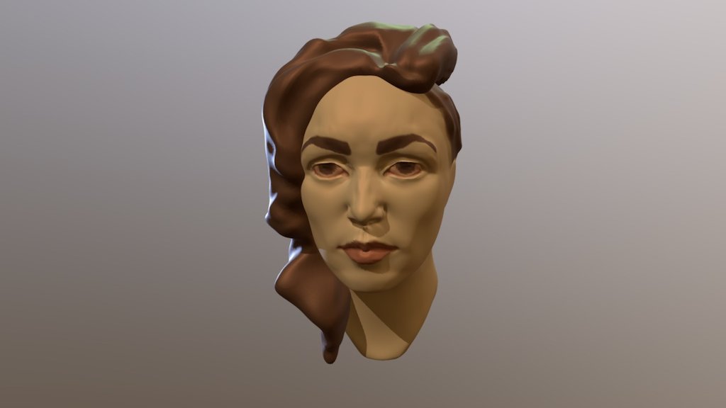 Woman Sculpt Painted - 3D model by randomfriendly [5a2a91c] - Sketchfab