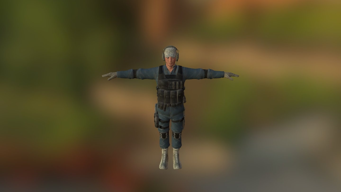 Battleman-5 - 3D model by 3dwave [5a2afe8] - Sketchfab
