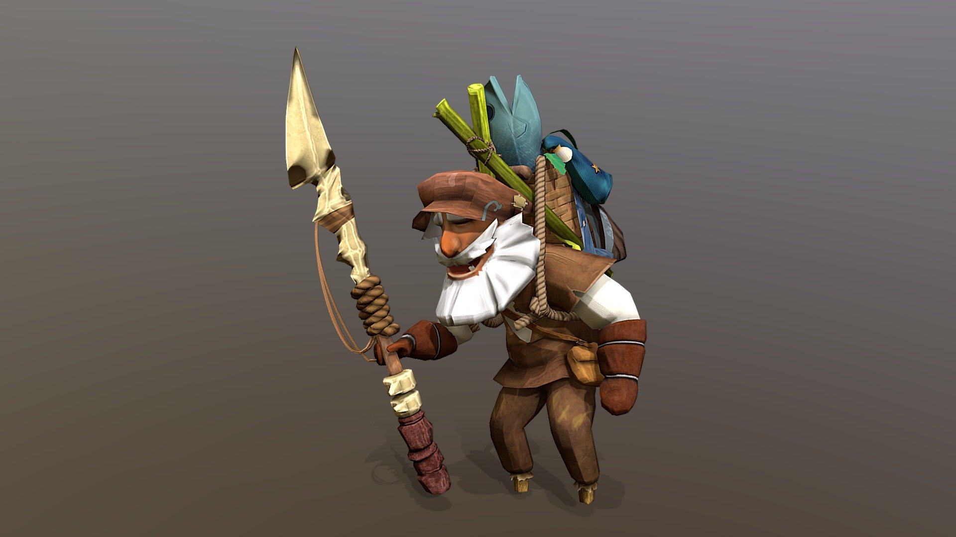 Fisherman - Download Free 3D model by wilsonghm99 [5a2bbe8] - Sketchfab