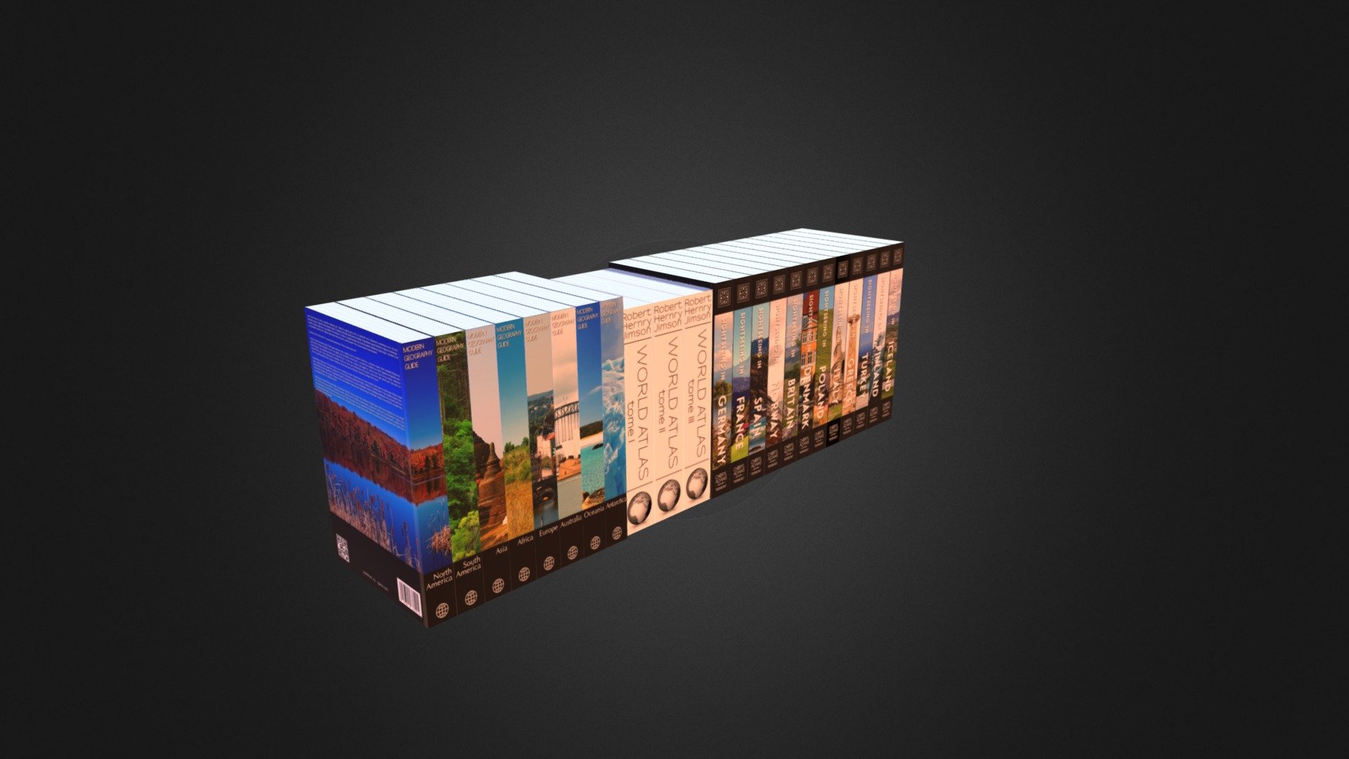 Guide Books 2 - Buy Royalty Free 3D model by cgaxis [5a2d3b3 ...