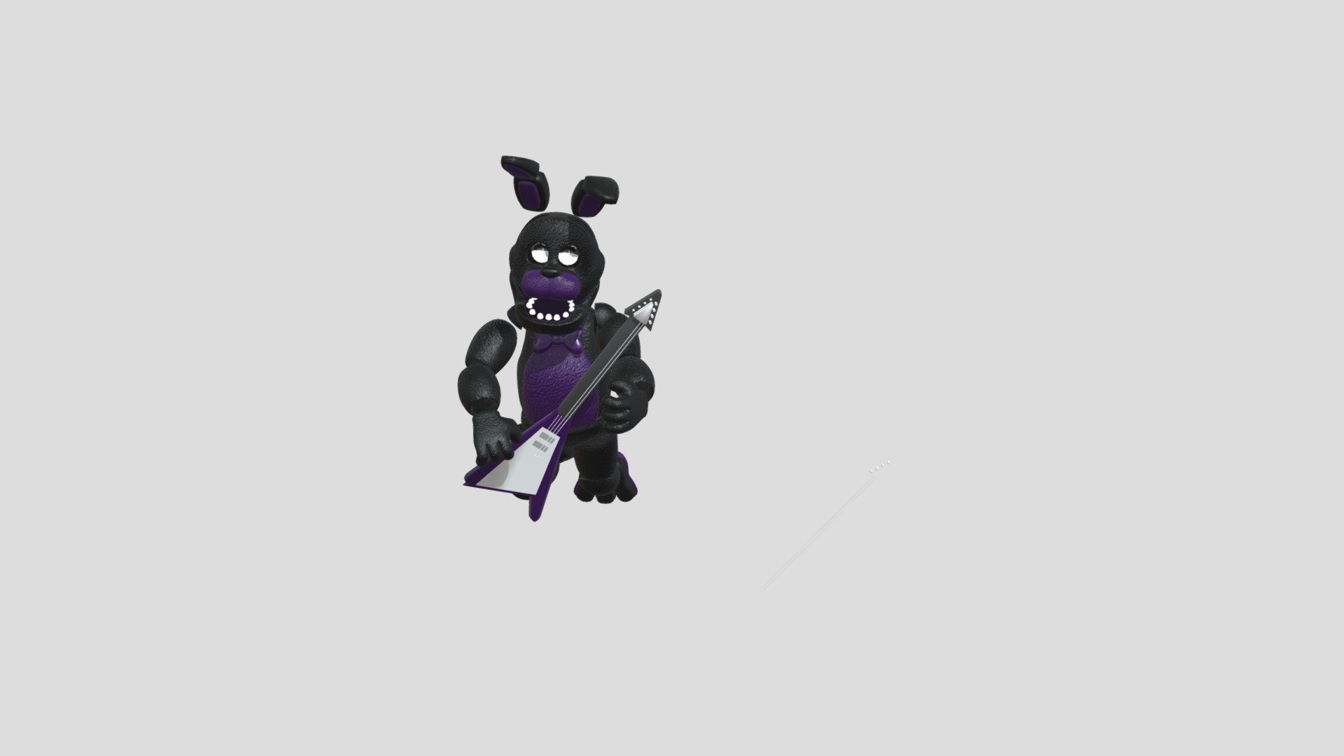 Shadow Bonnie The Bunny - Download Free 3D model by NachiG [5a2e7b4 ...