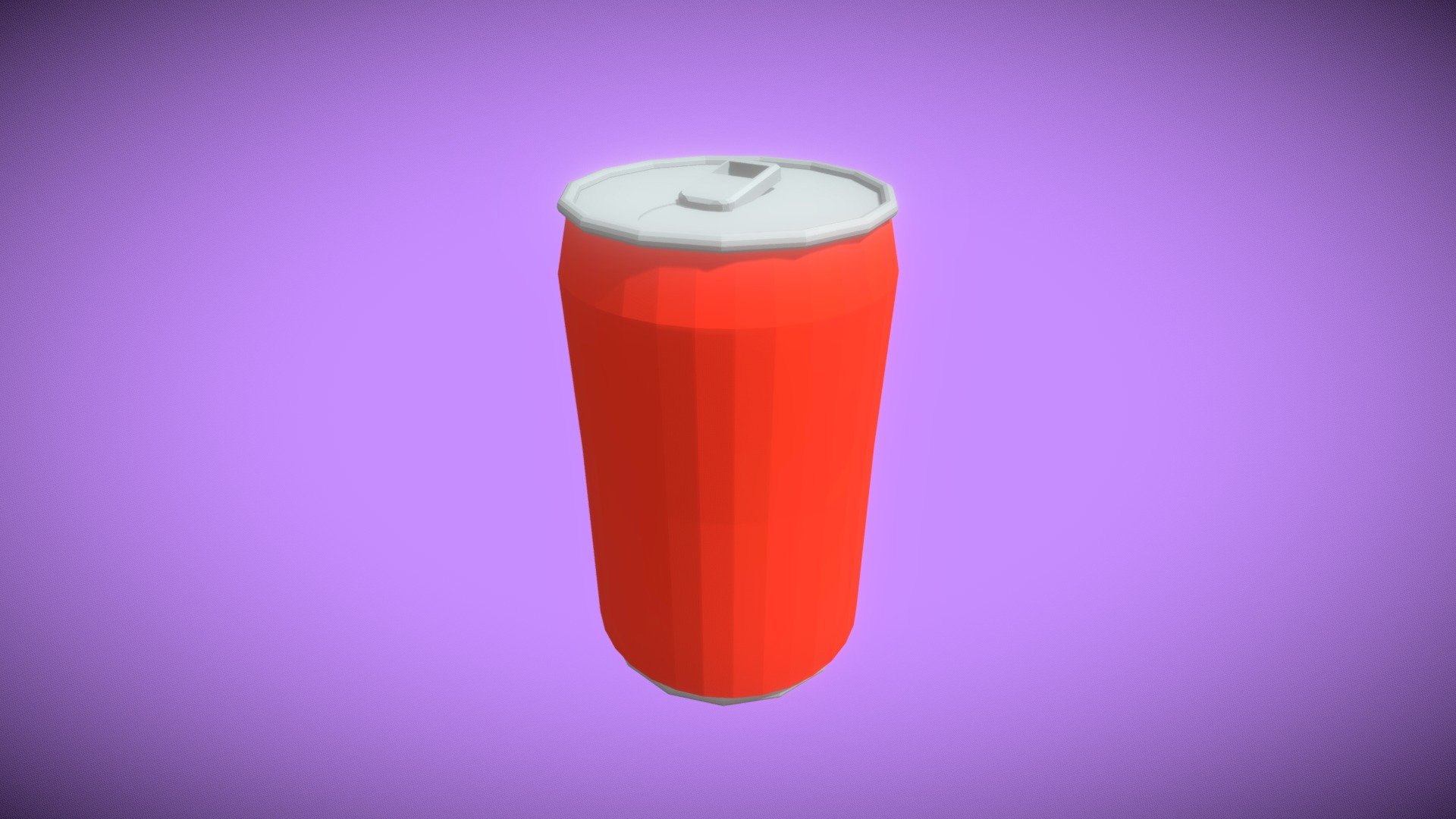 Stylized Low-Poly Soda Can - Download Free 3D model by -Cosmic- ᵈᵉᵛ ...